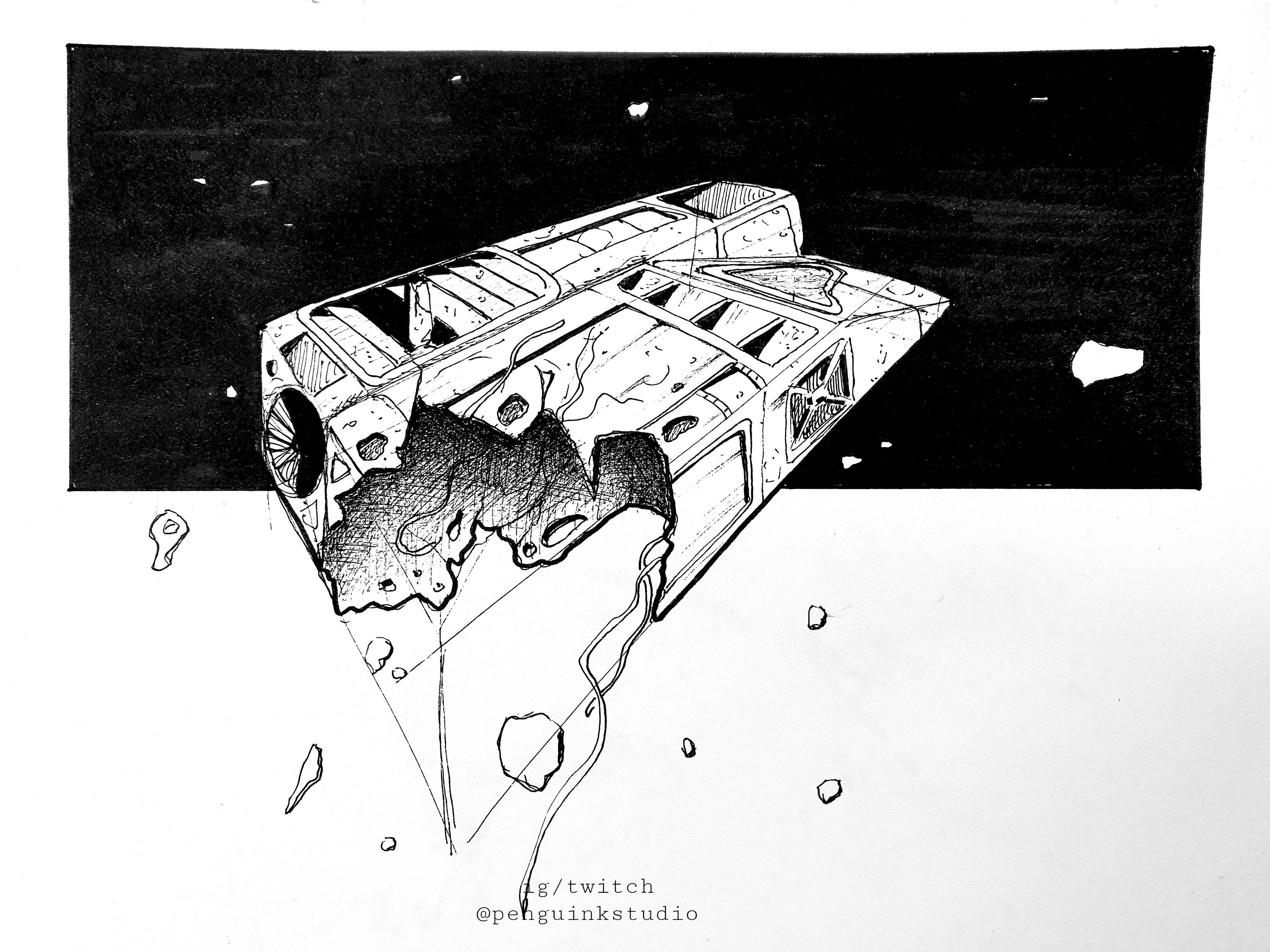 Space wreck (oc) | Scrolller