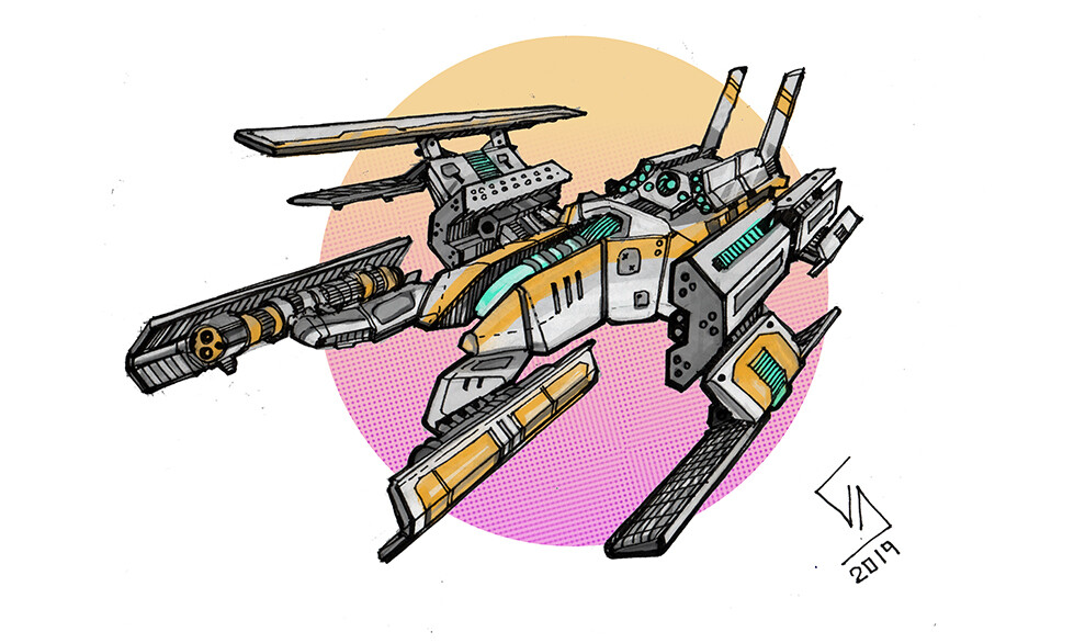 Spaceship by Denis Godyna | Scrolller