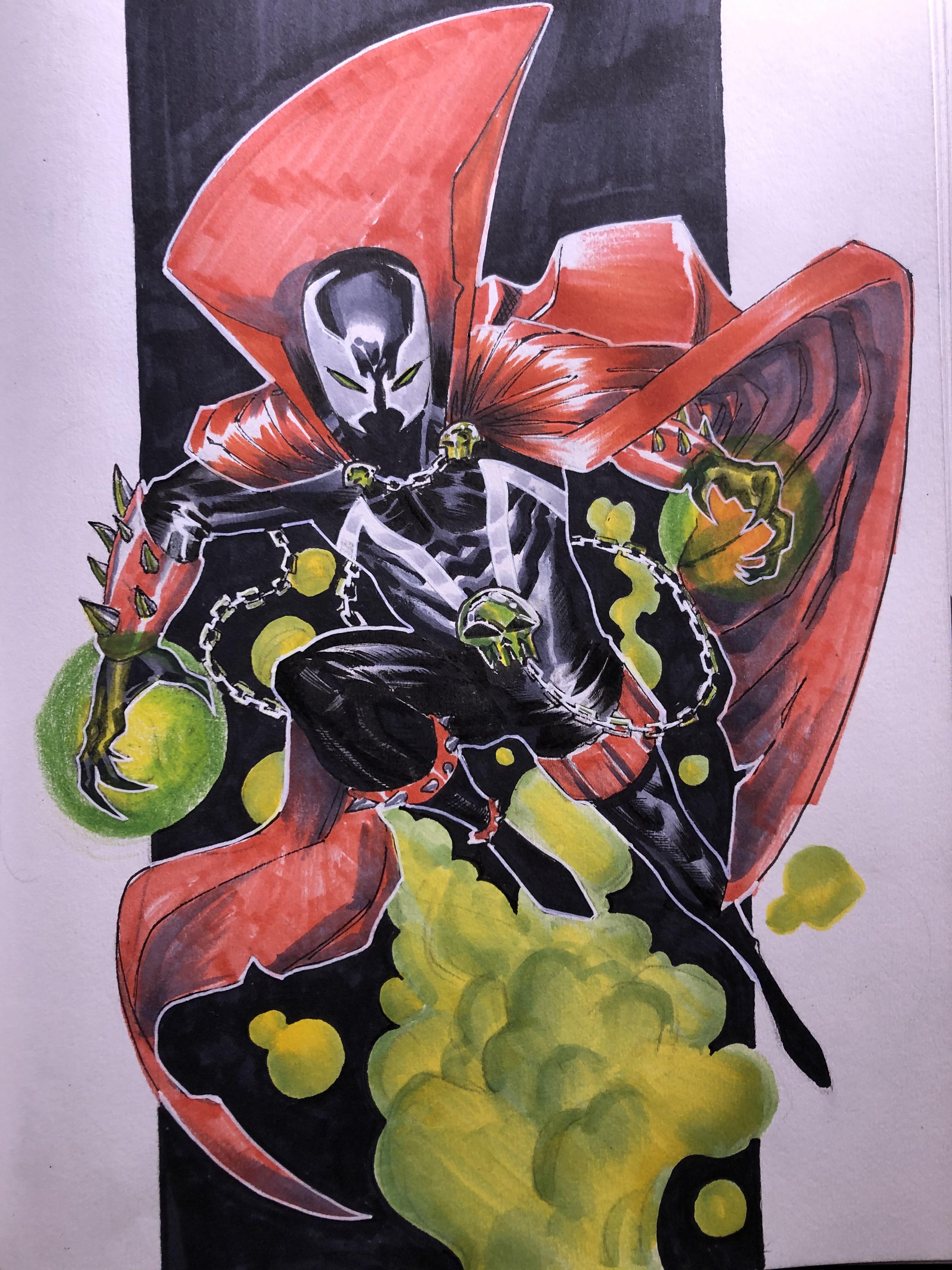 Spawn drawing by me | Scrolller