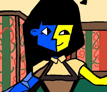 "Speak to me through the body language of the gods!" A re-draw of ENA from Extinction Party ...