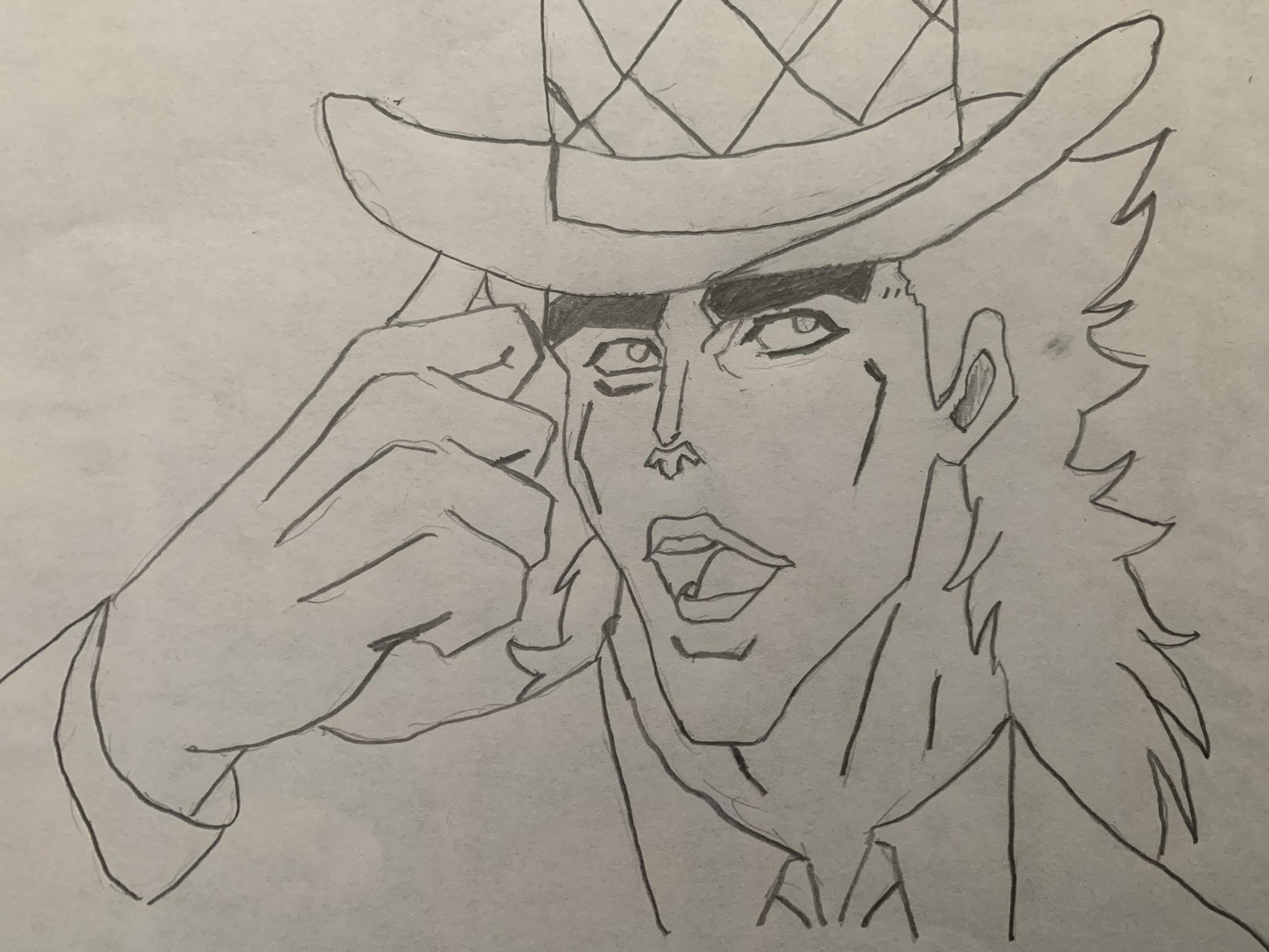 Speedwagon god has visited to congratulate us for hitting 200 members. ( speedwagon by me ...