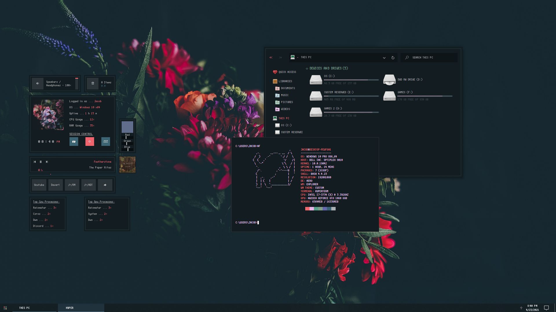 Spent a little time customizing windows today | Scrolller