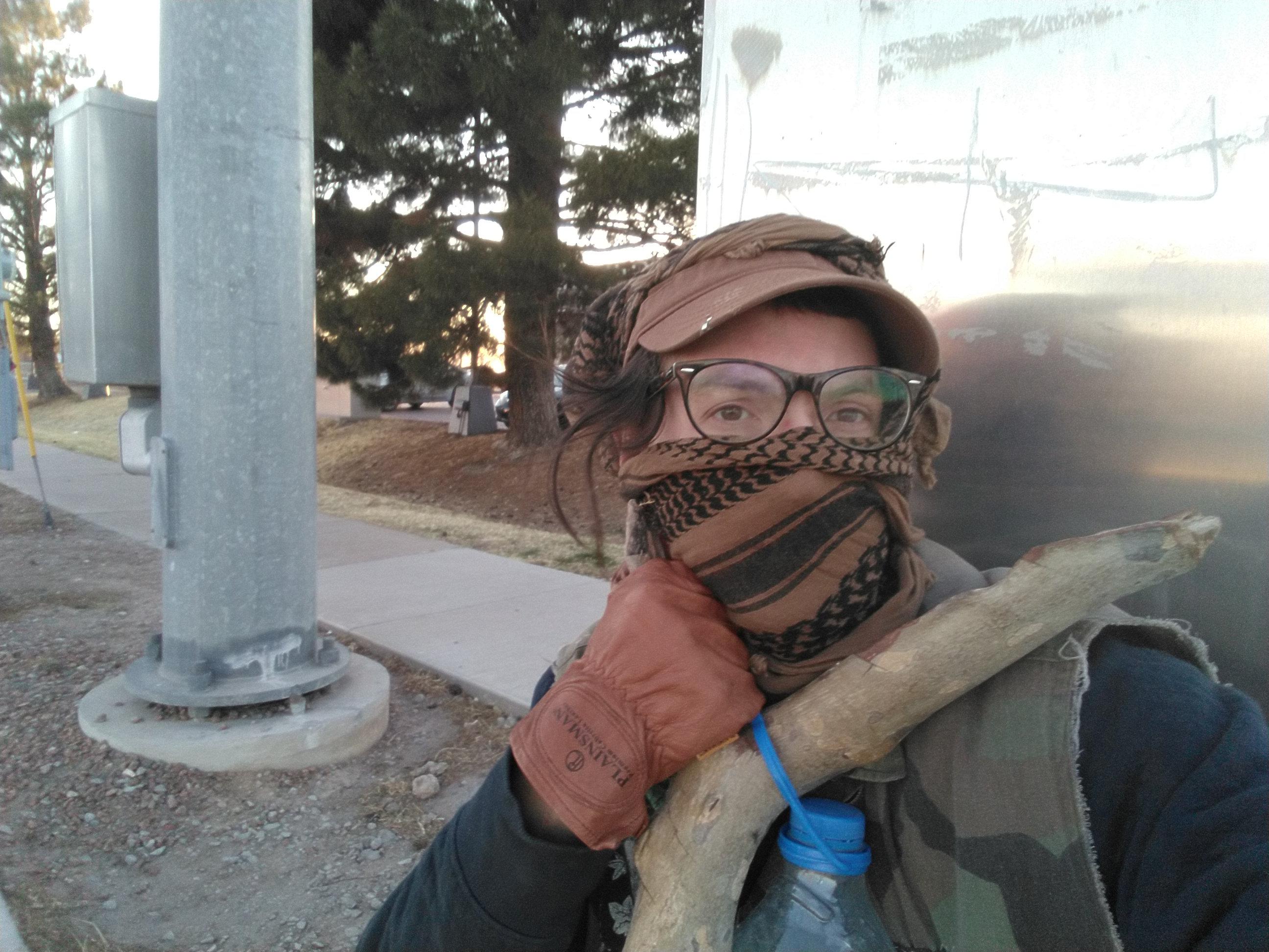 Spent all day out in a dust storm waiting for a freight train but nobody is bothering to guess ...