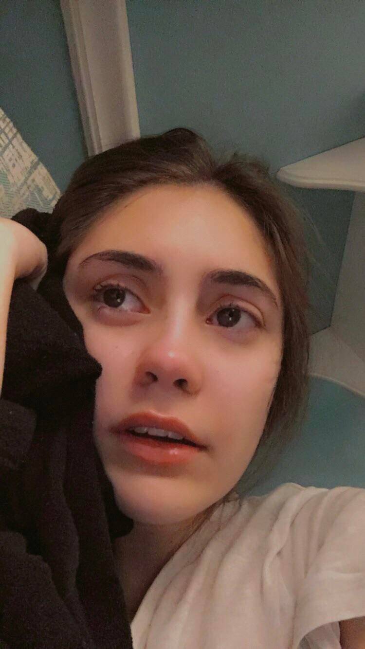 Spent all night ugly crying. At least my eyes look pretty | Scrolller