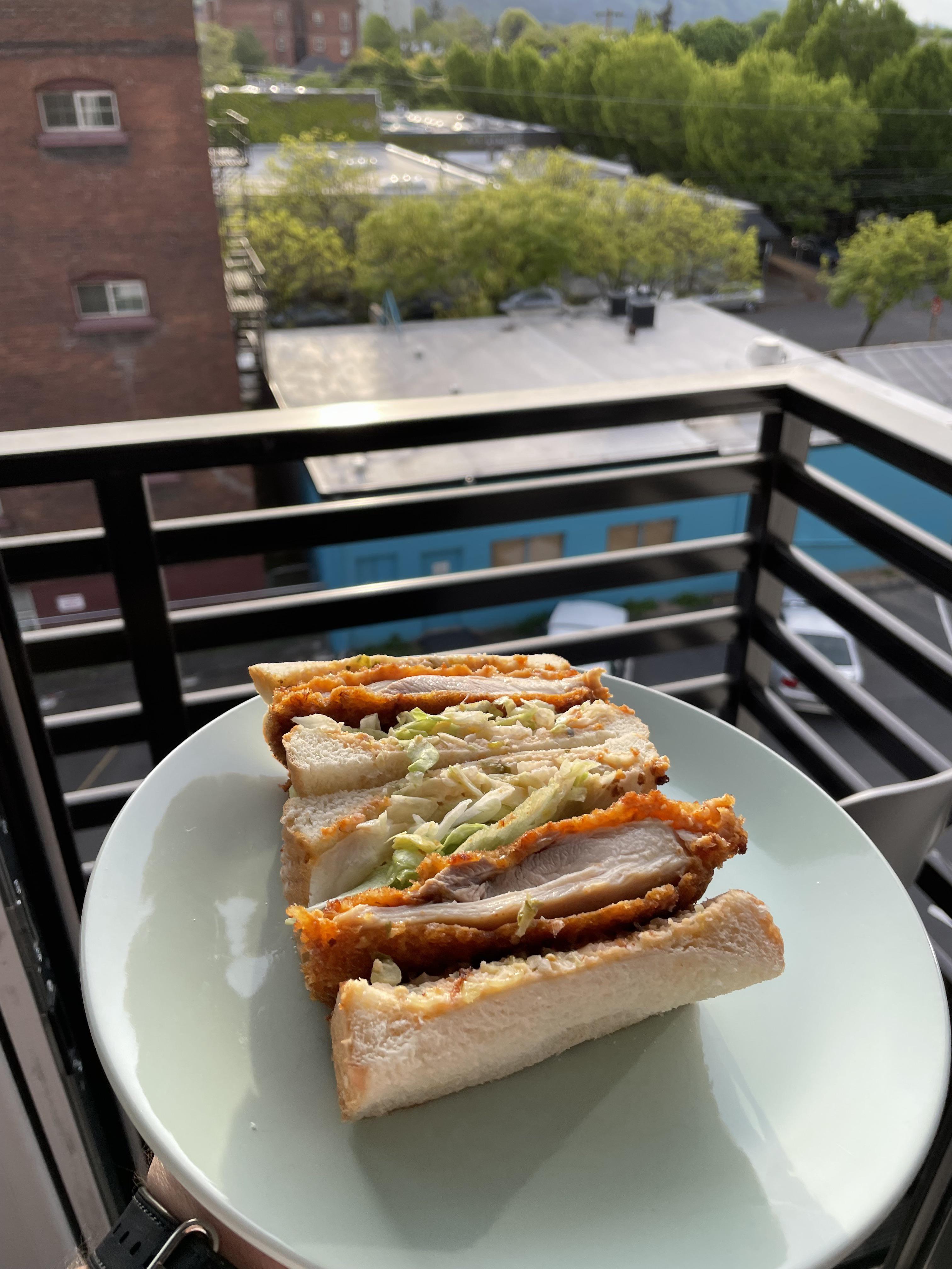 Spicy Chicken Katsu Sandwich | Scrolller