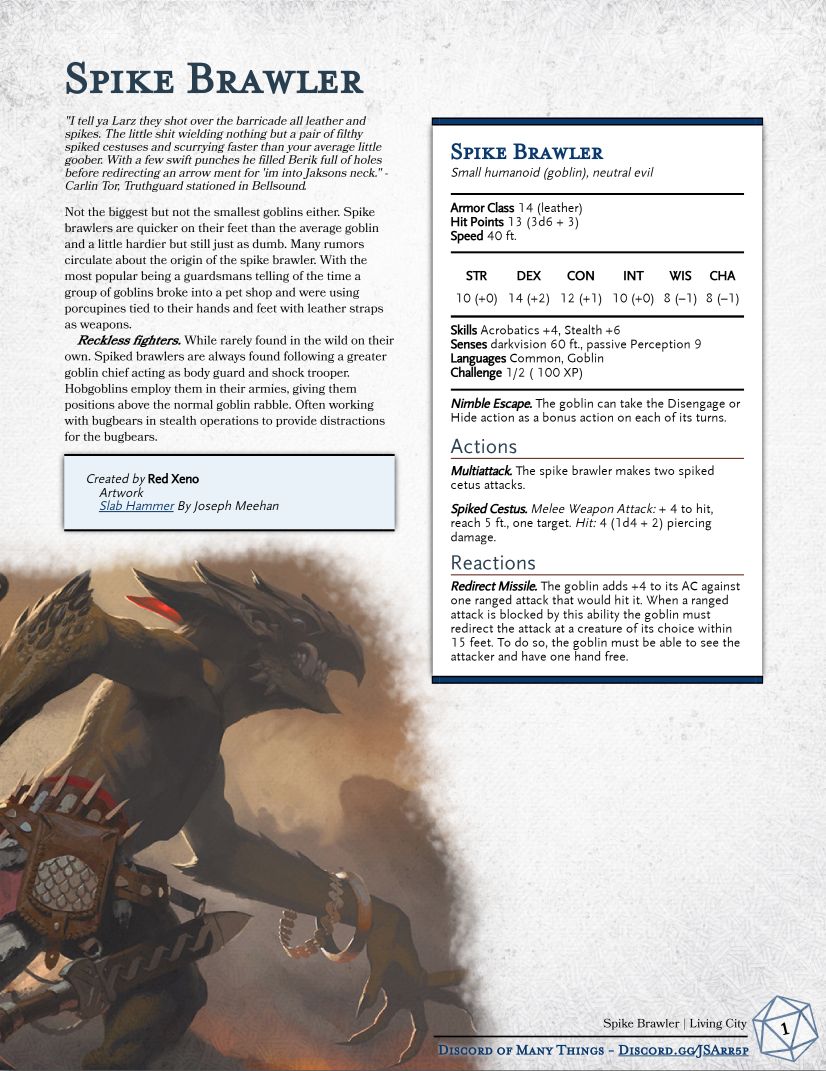 Spike Brawler (Living City Monsters 7) | Scrolller