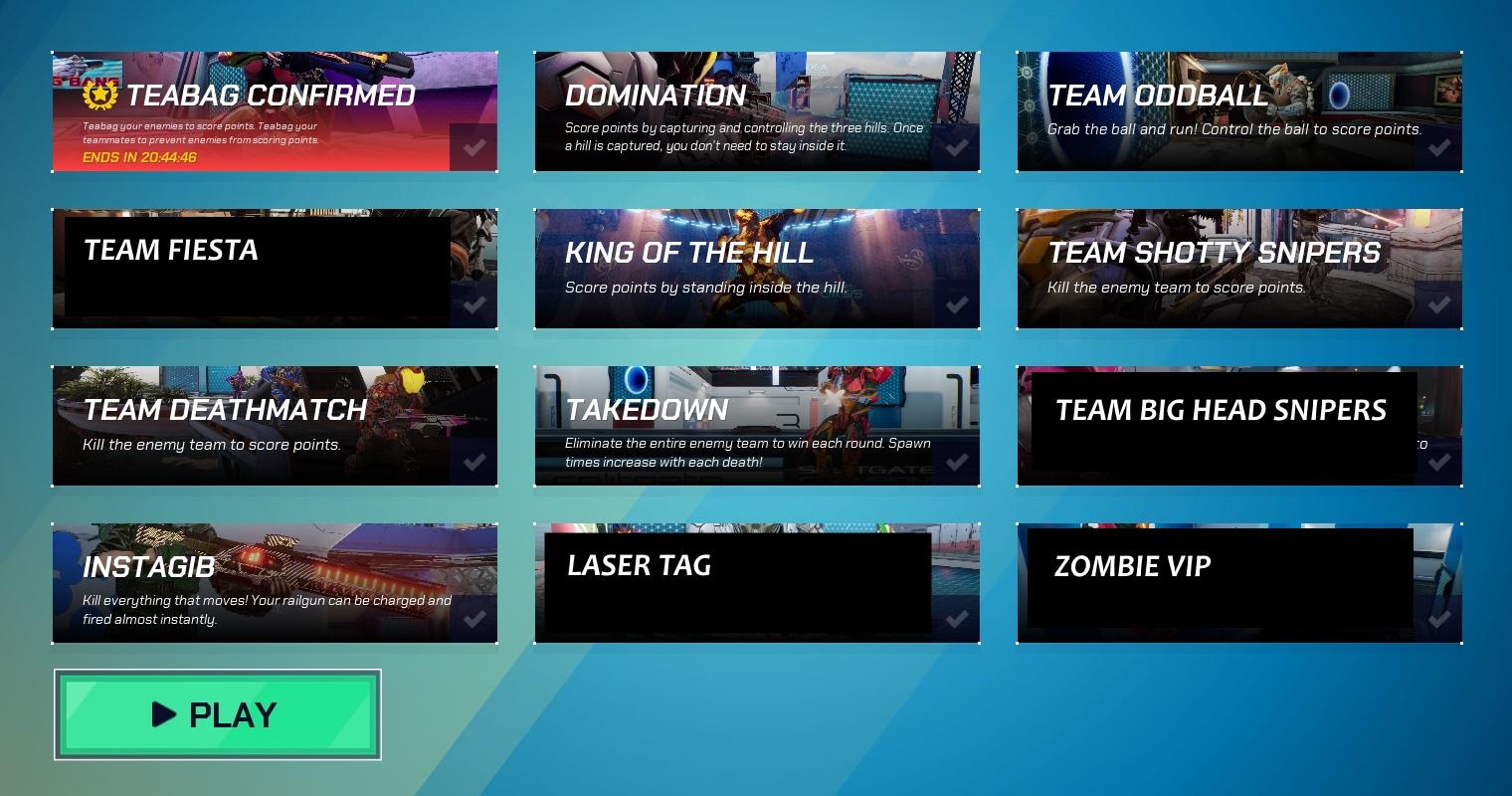 Splitgate Modes Fixed | Scrolller