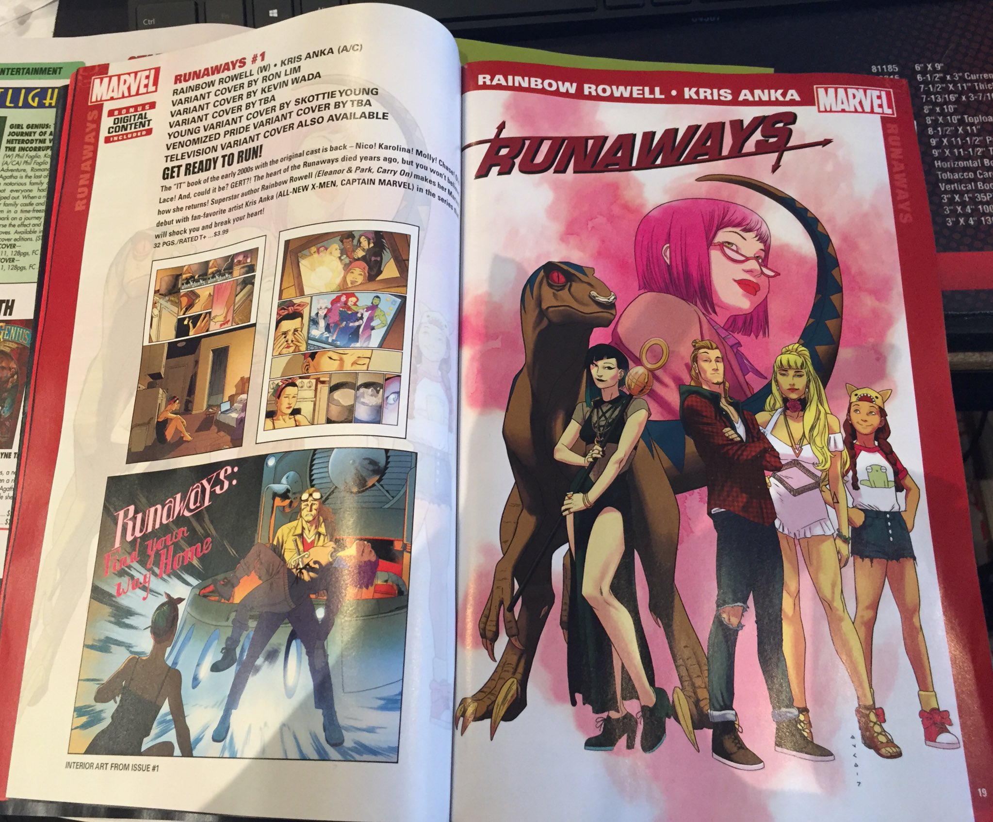 [Spoilers] Runaways Comic Preview of Issue #1! | Scrolller