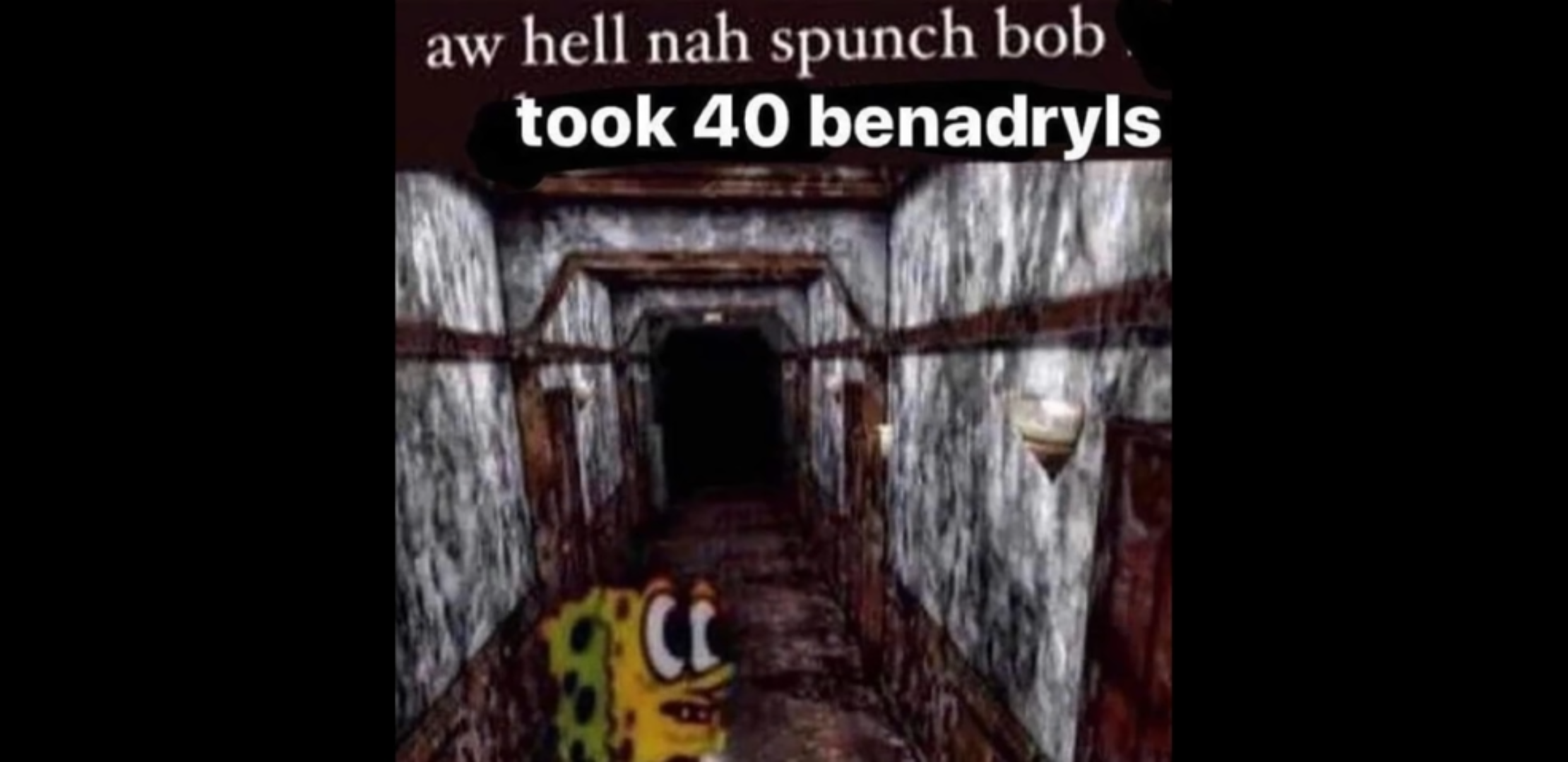 Spongebob's in trouble. | Scrolller