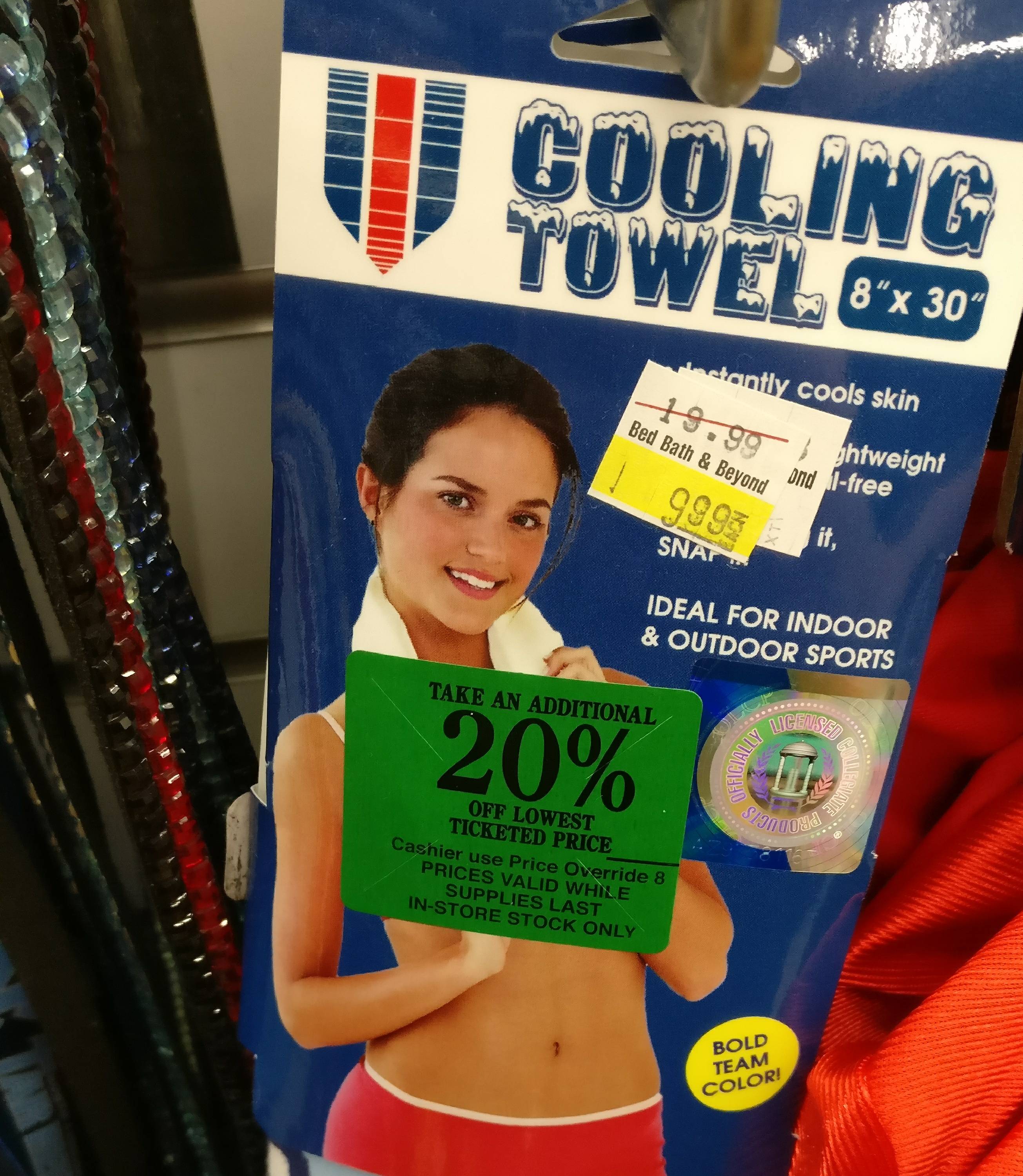 Spotted this accidental censorship at bed bath and beyond | Scrolller