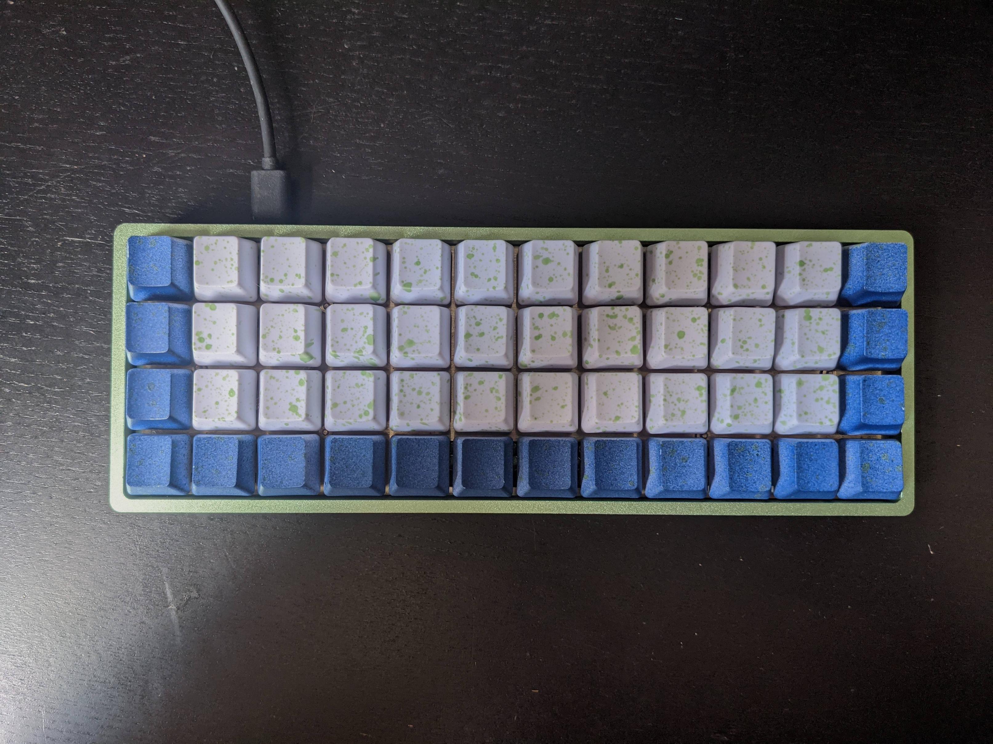 Spray painted and top-coated keycaps! | Scrolller