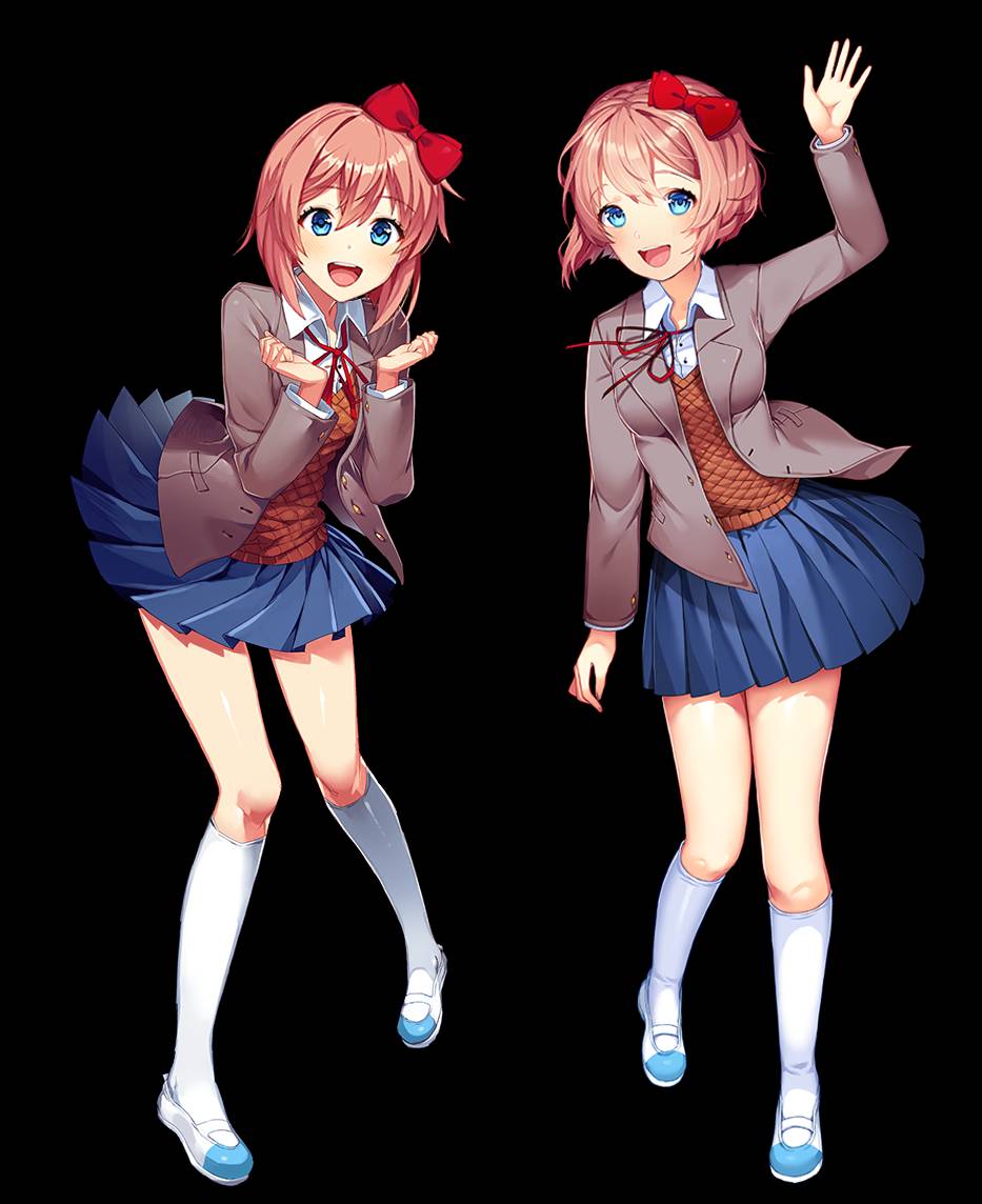 sprite head swap (sayori) | Scrolller