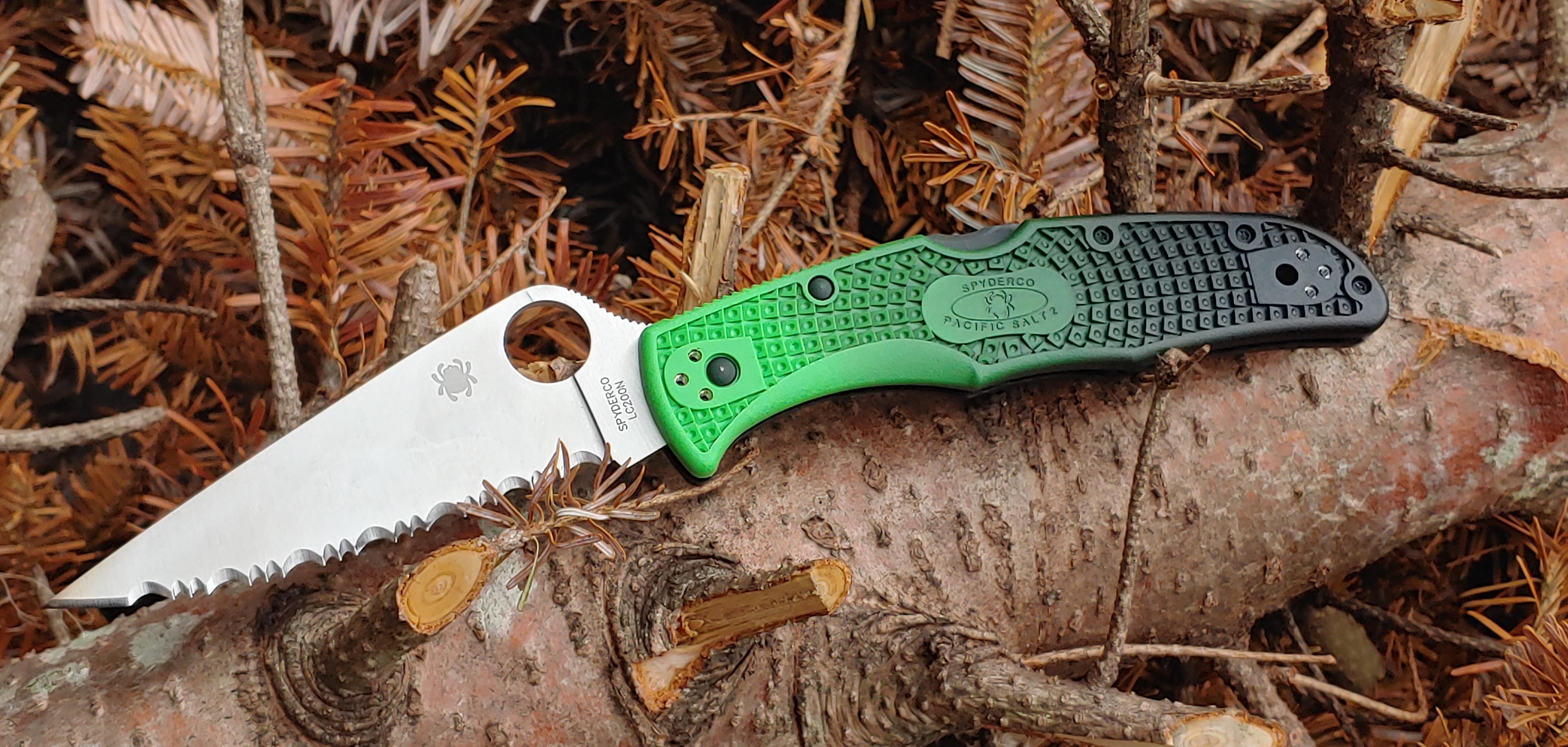 Spyderco Pacific Salt after a couple mods | Scrolller