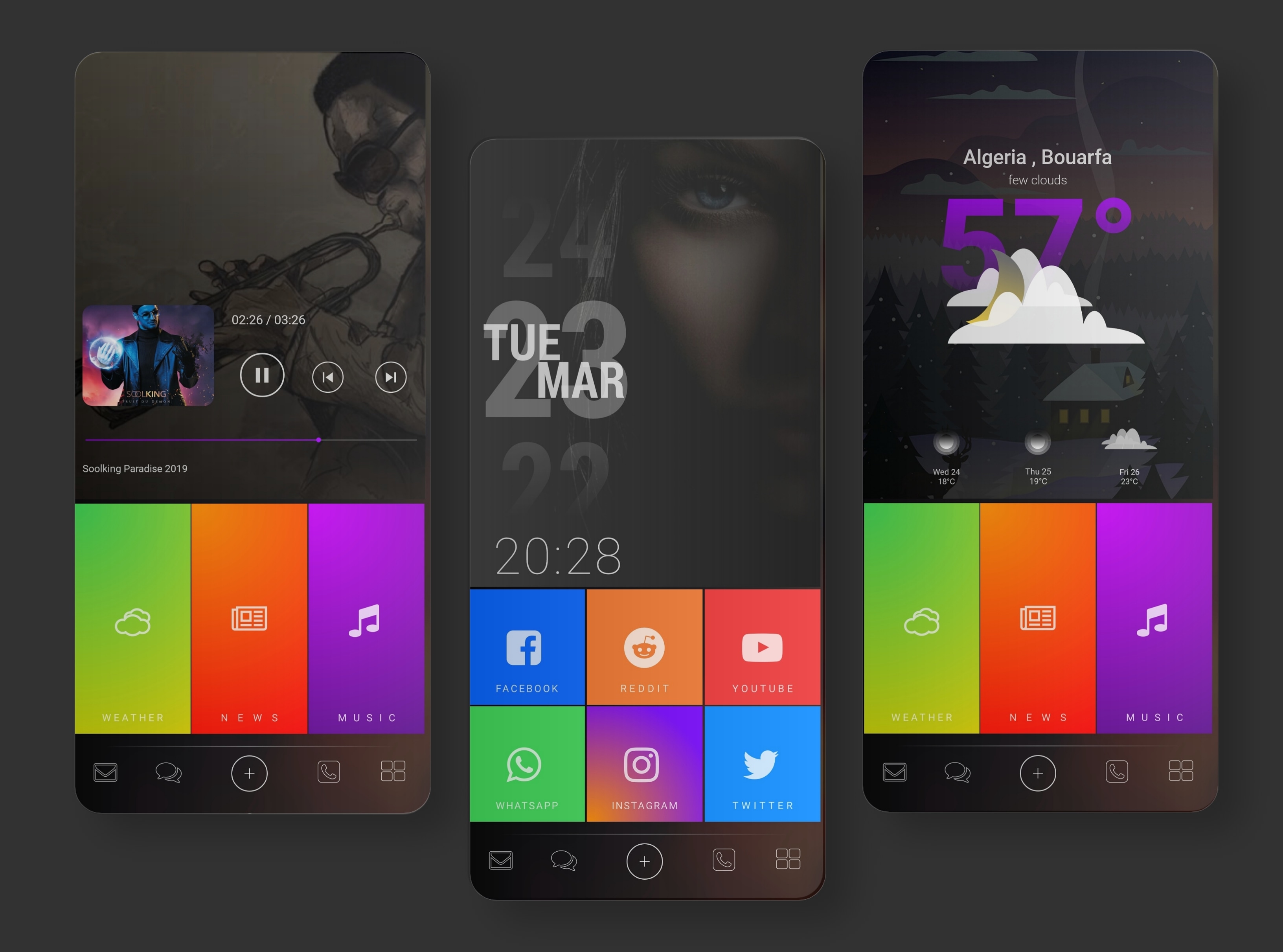 Square Klwp themes | Scrolller