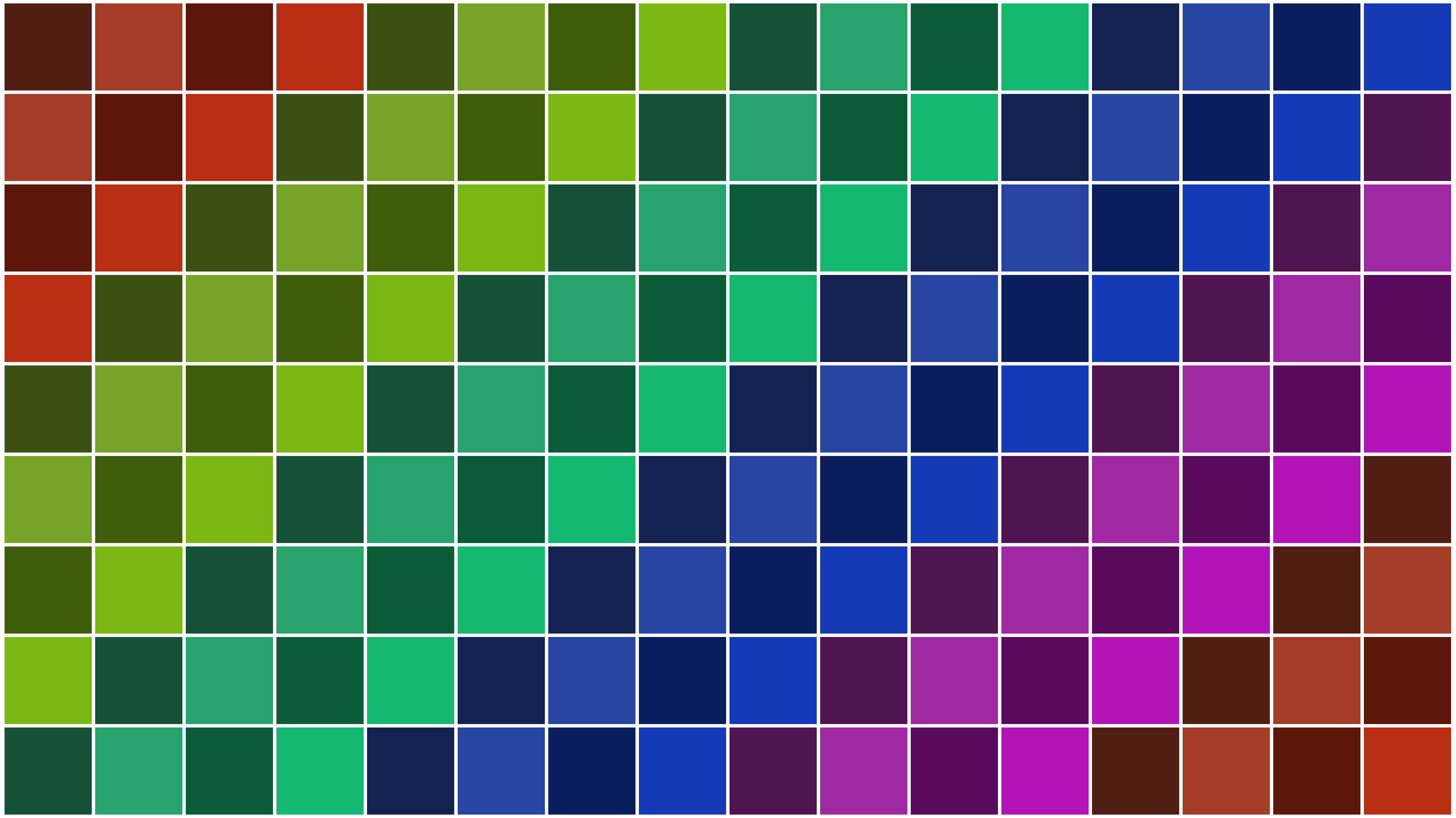 Squares with white border from Palette No. 364 [3840x2160] | Scrolller
