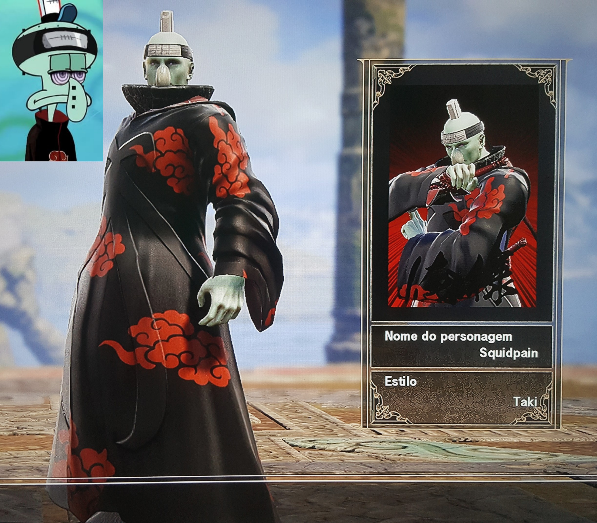 Squidward Pain from Akatsuki(?) | Scrolller