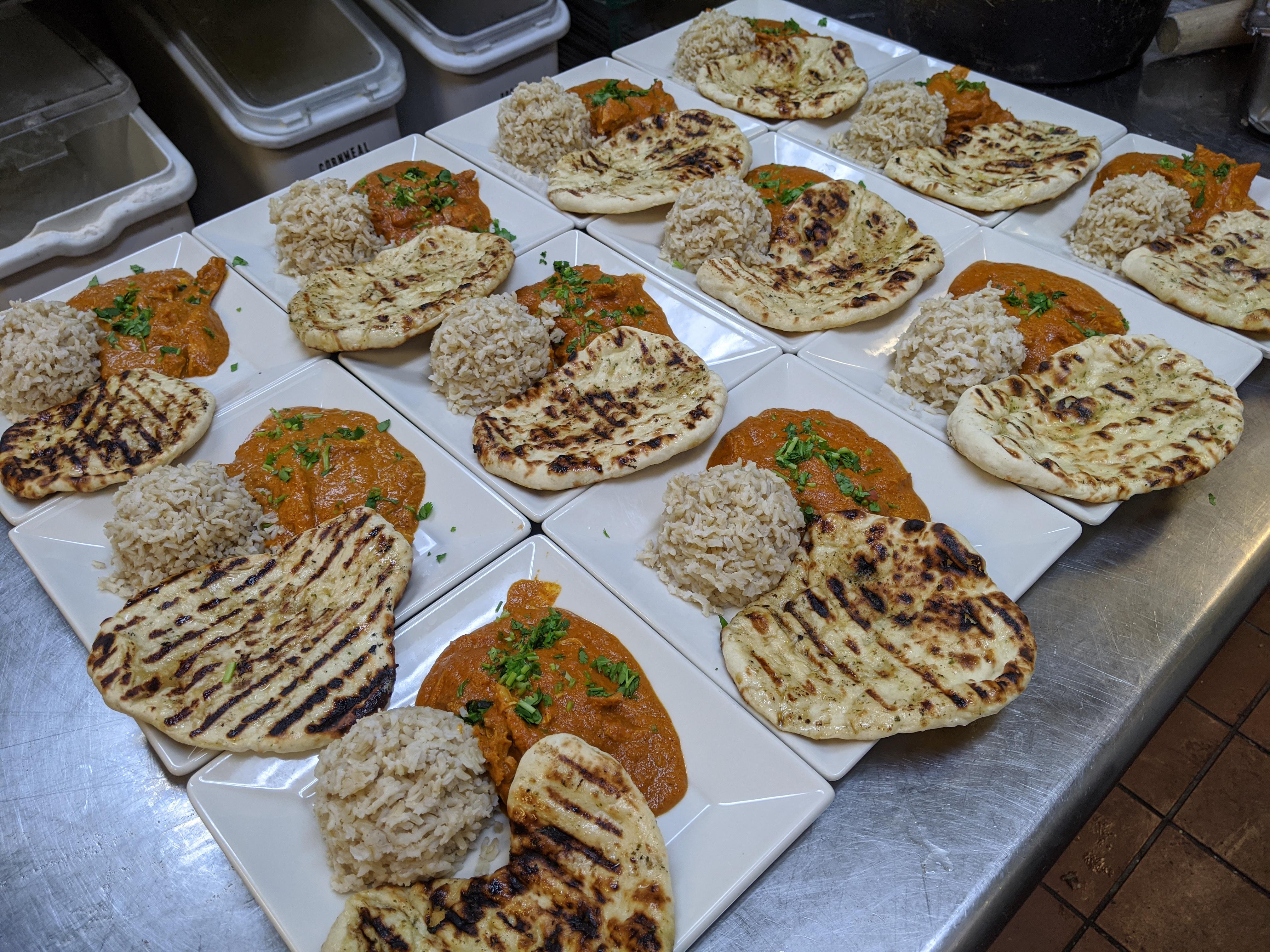 Staff meal at it again. Keep feeding each other and take care of the ...