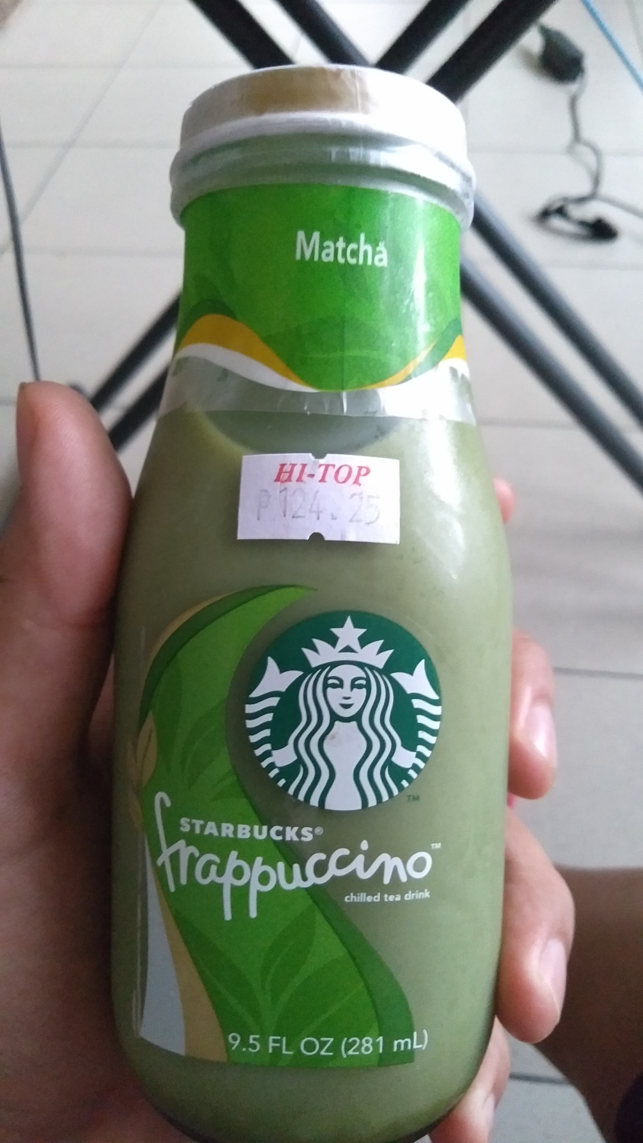 Starbucks Bottled Frappuccino Matcha | Scrolller