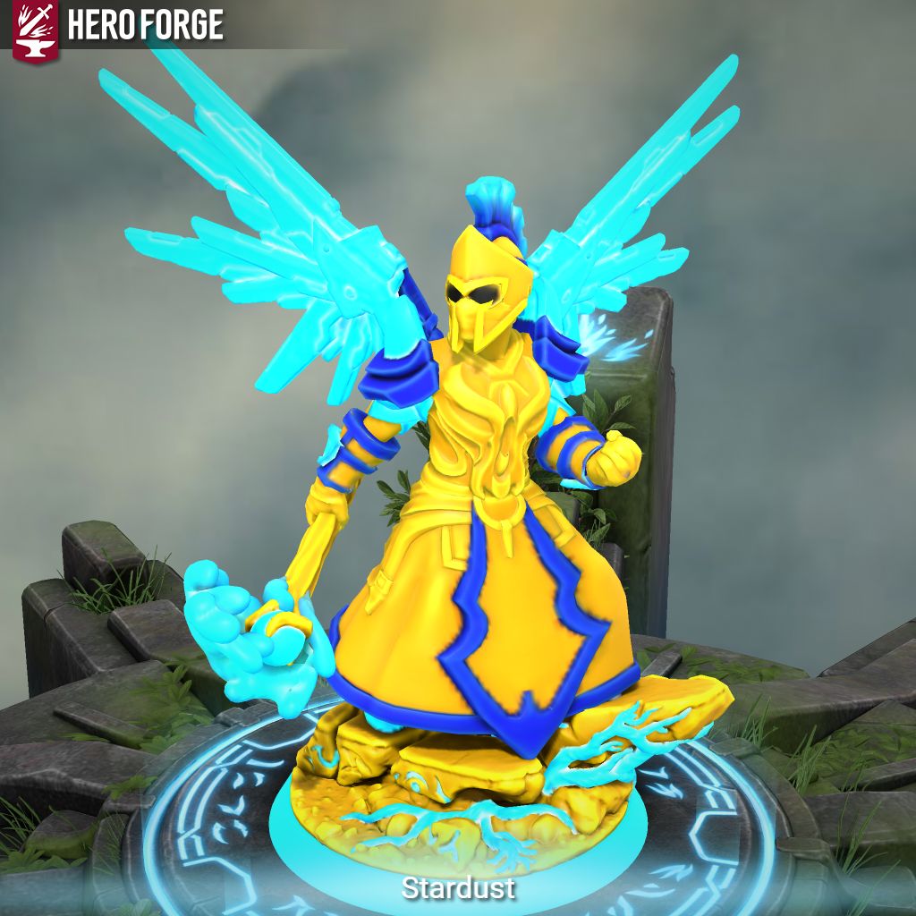 Stardust Armour with Stardust Dragon Staff | Scrolller