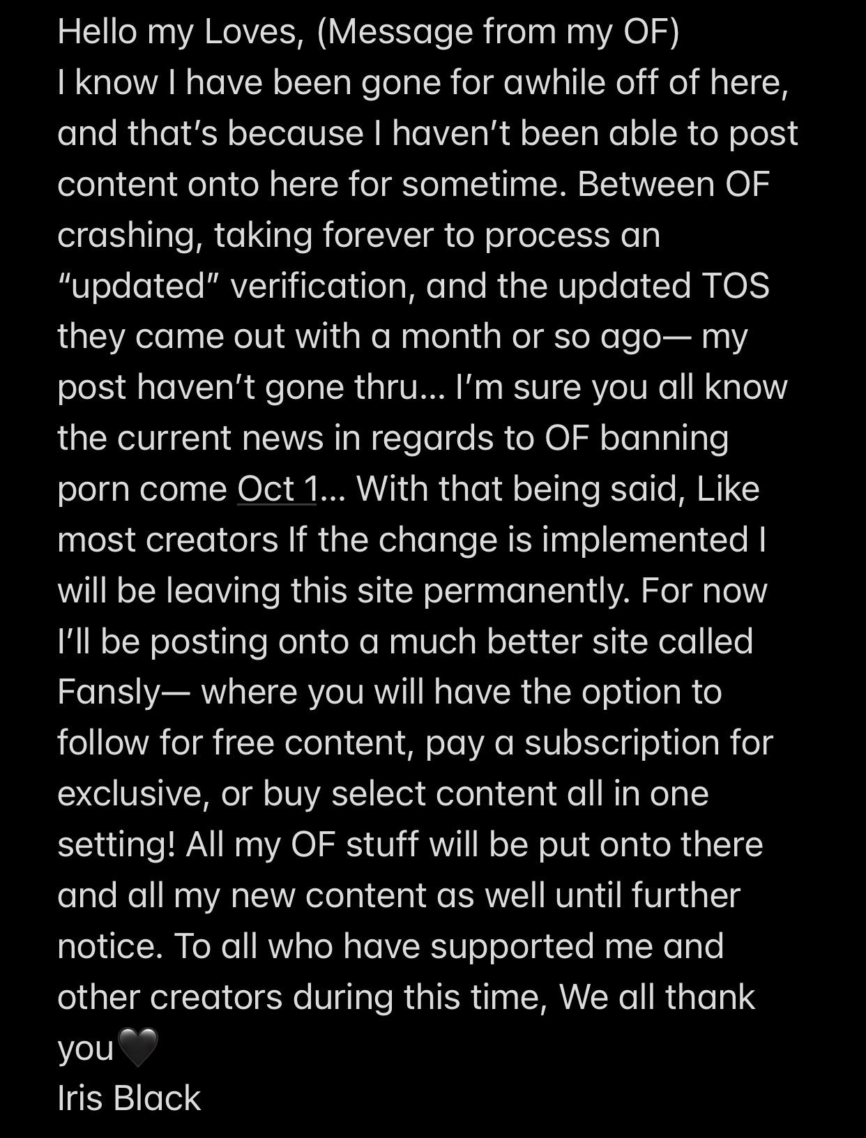 Stay tuned, and thank you all for your support🖤 | Scrolller