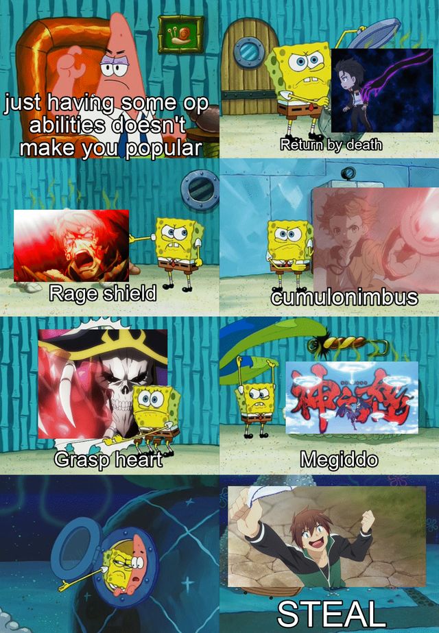 Steal is sure OP.. | Scrolller