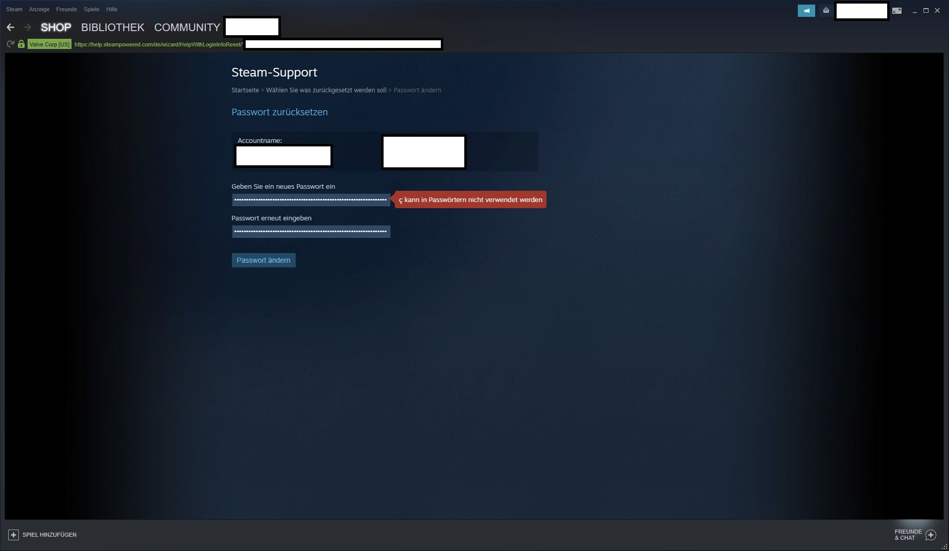 Steam can't handle non-ASCII passwords, and it gets worse ... | Scrolller