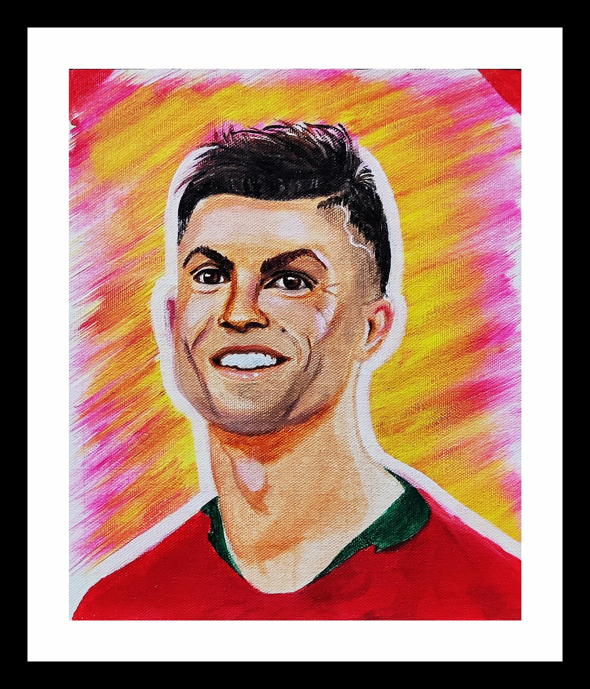 Stepping out of my comfort zone. To all the Ronaldo fans out there ...