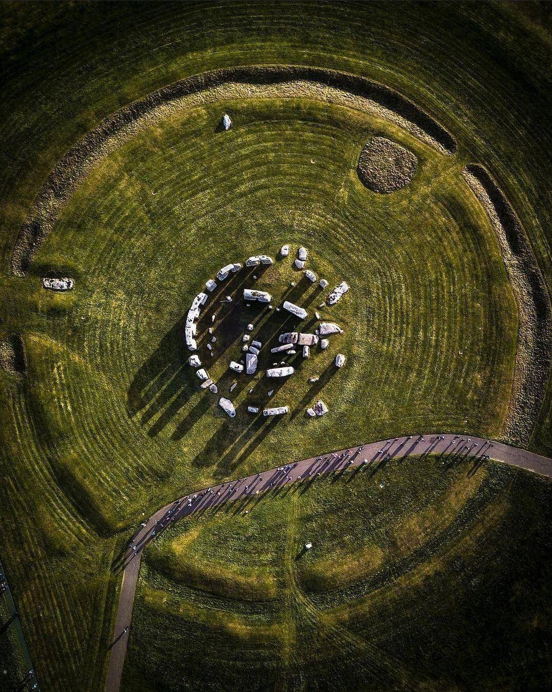 Stonehenge from above | Scrolller