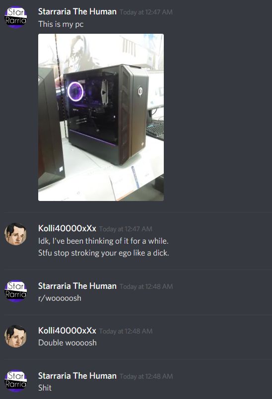 "Stop stroking your ego like a dick" | Scrolller