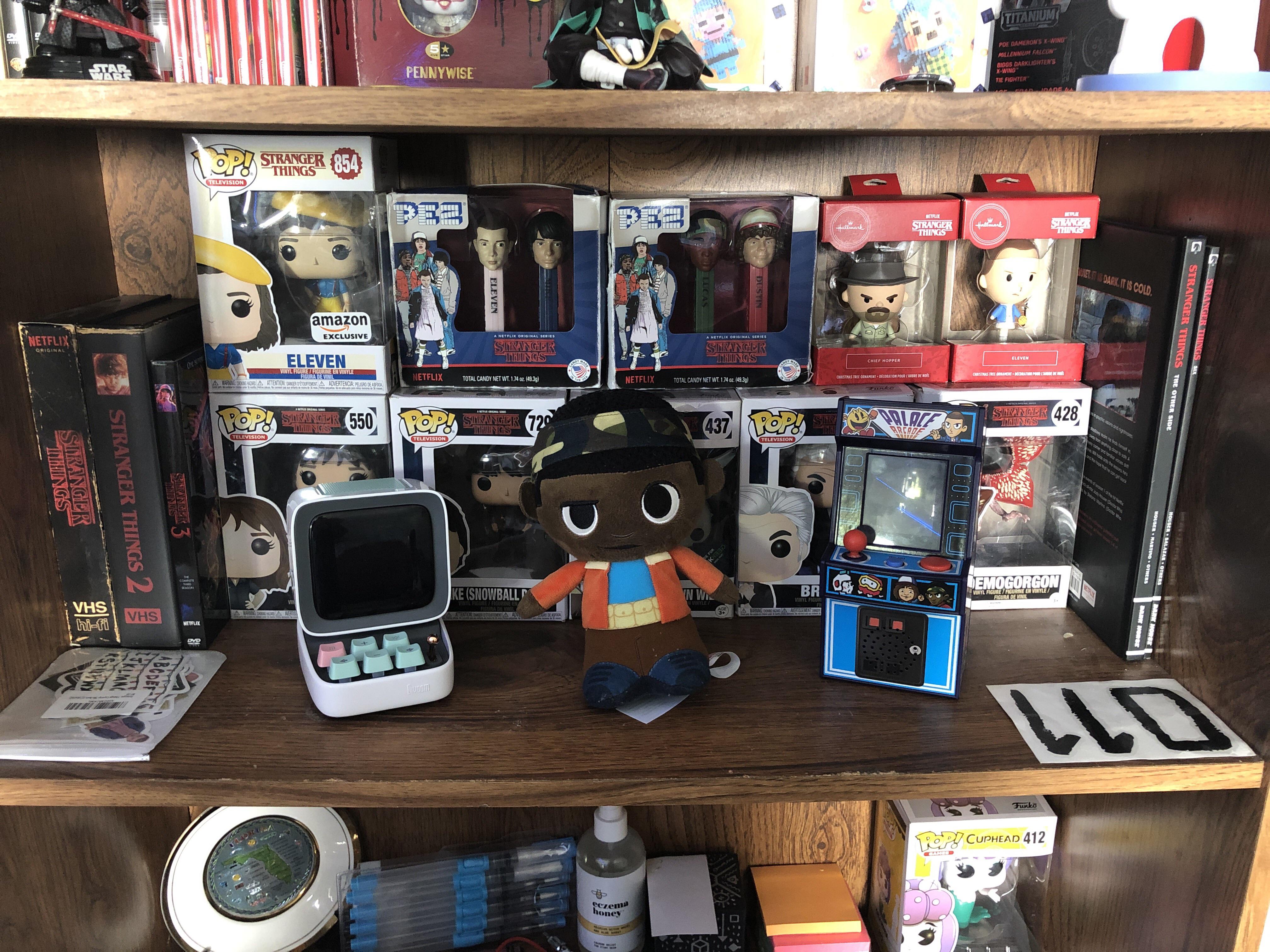 Stranger Things Themed shelf | Scrolller