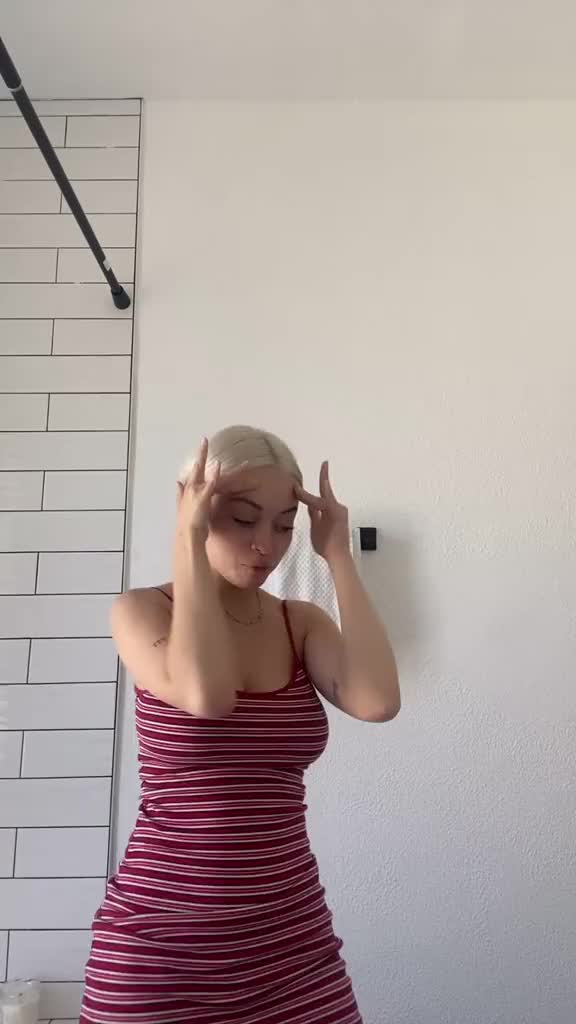 Striped Red Dress 1 | Scrolller