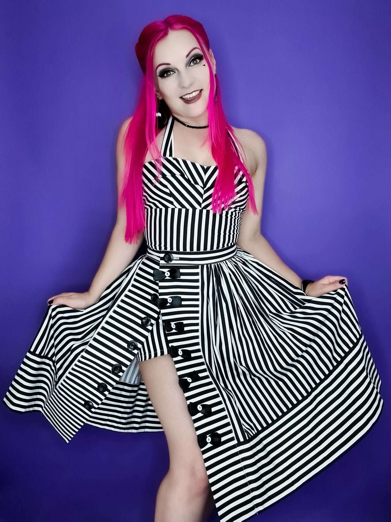 Stripey Dress | Scrolller