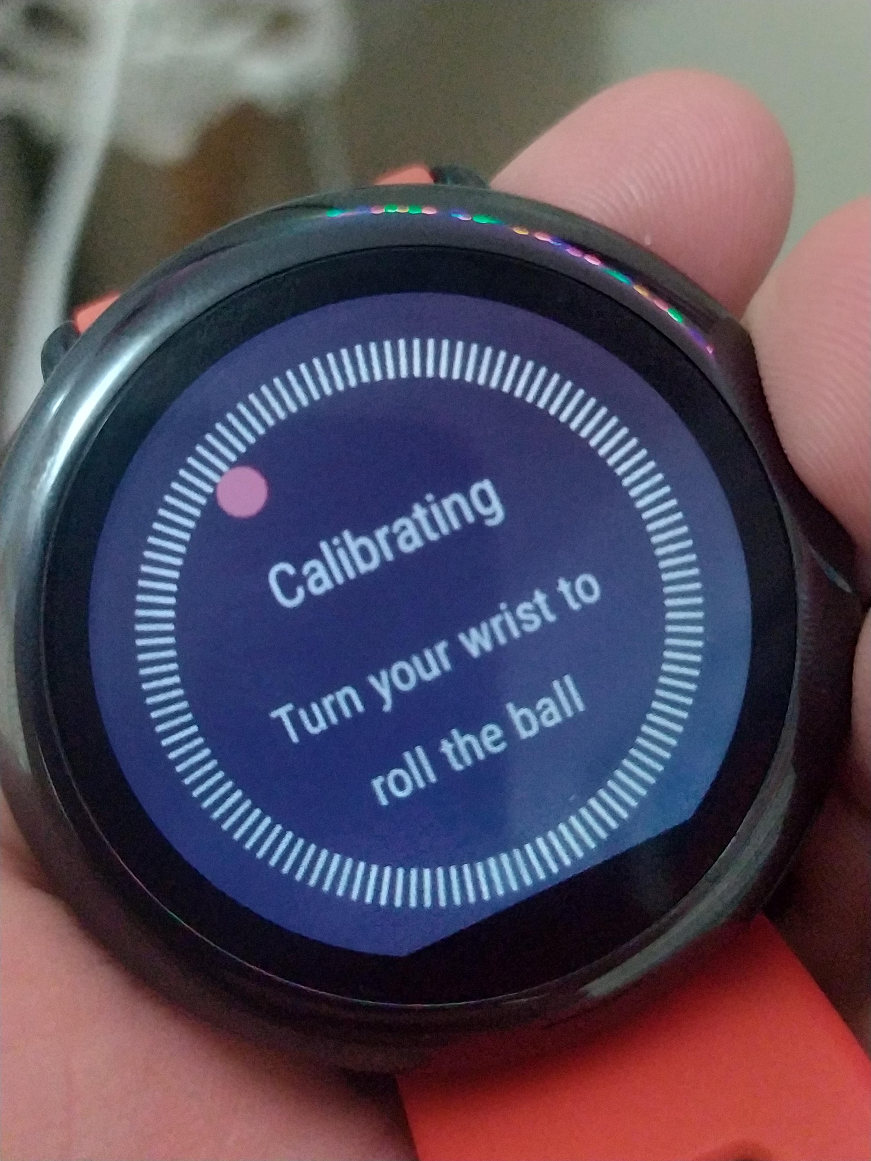 Stuck on calibration screen. | Scrolller