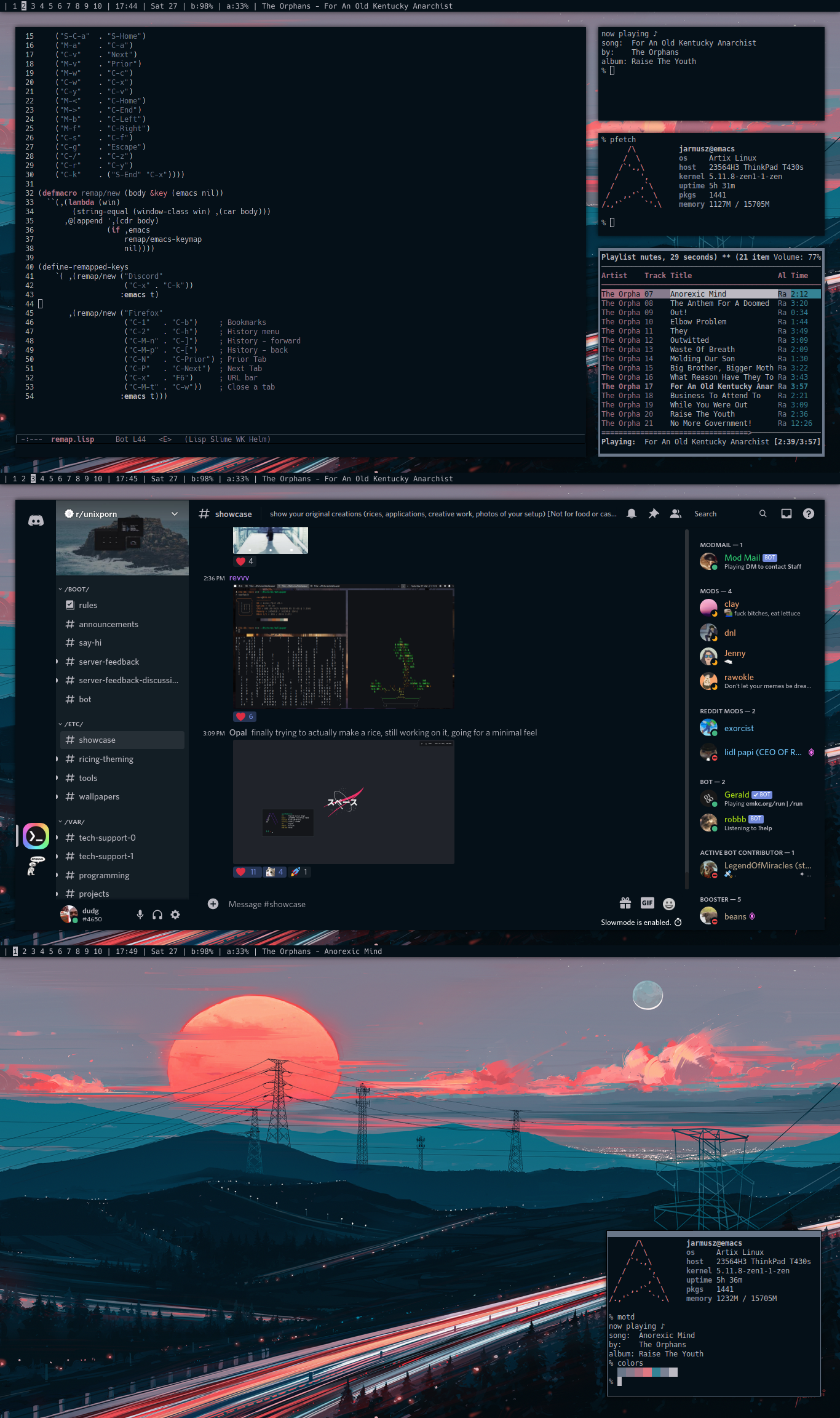 [stumpwm] Lispy bloat | Scrolller