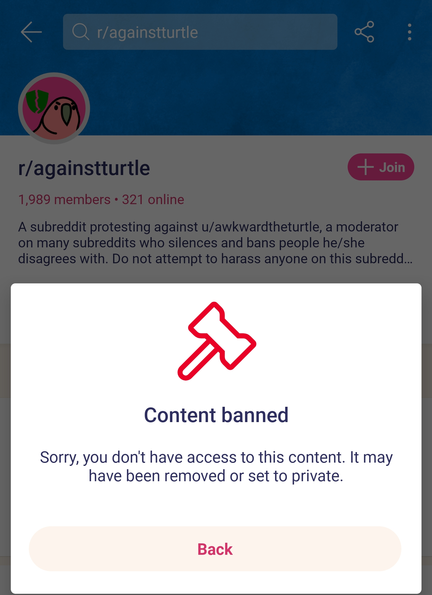 Sub exposing abusive power mod gets banned | Scrolller