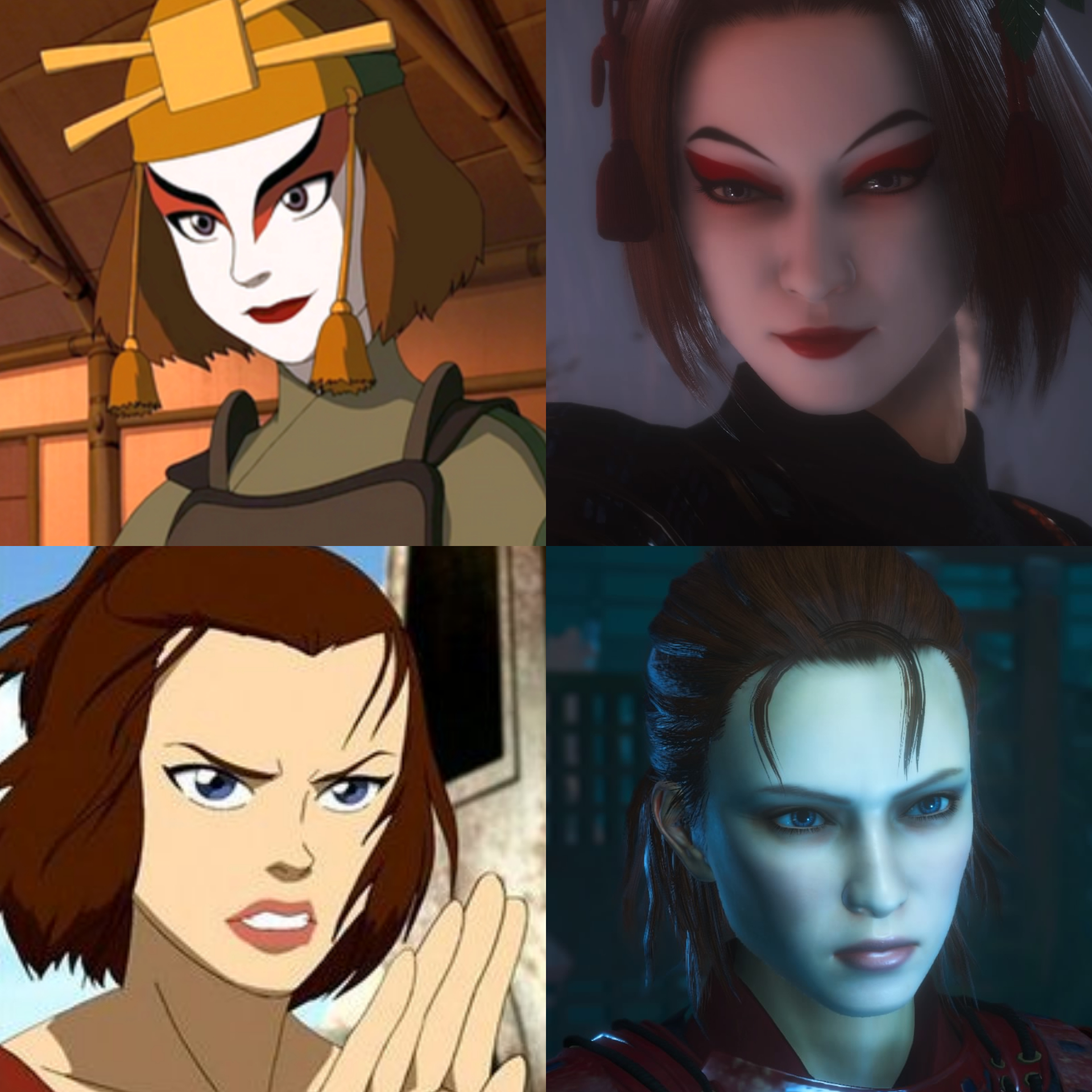 Suki (avatar the last airbender) Kyoshi warrior and normal versions | Scrolller