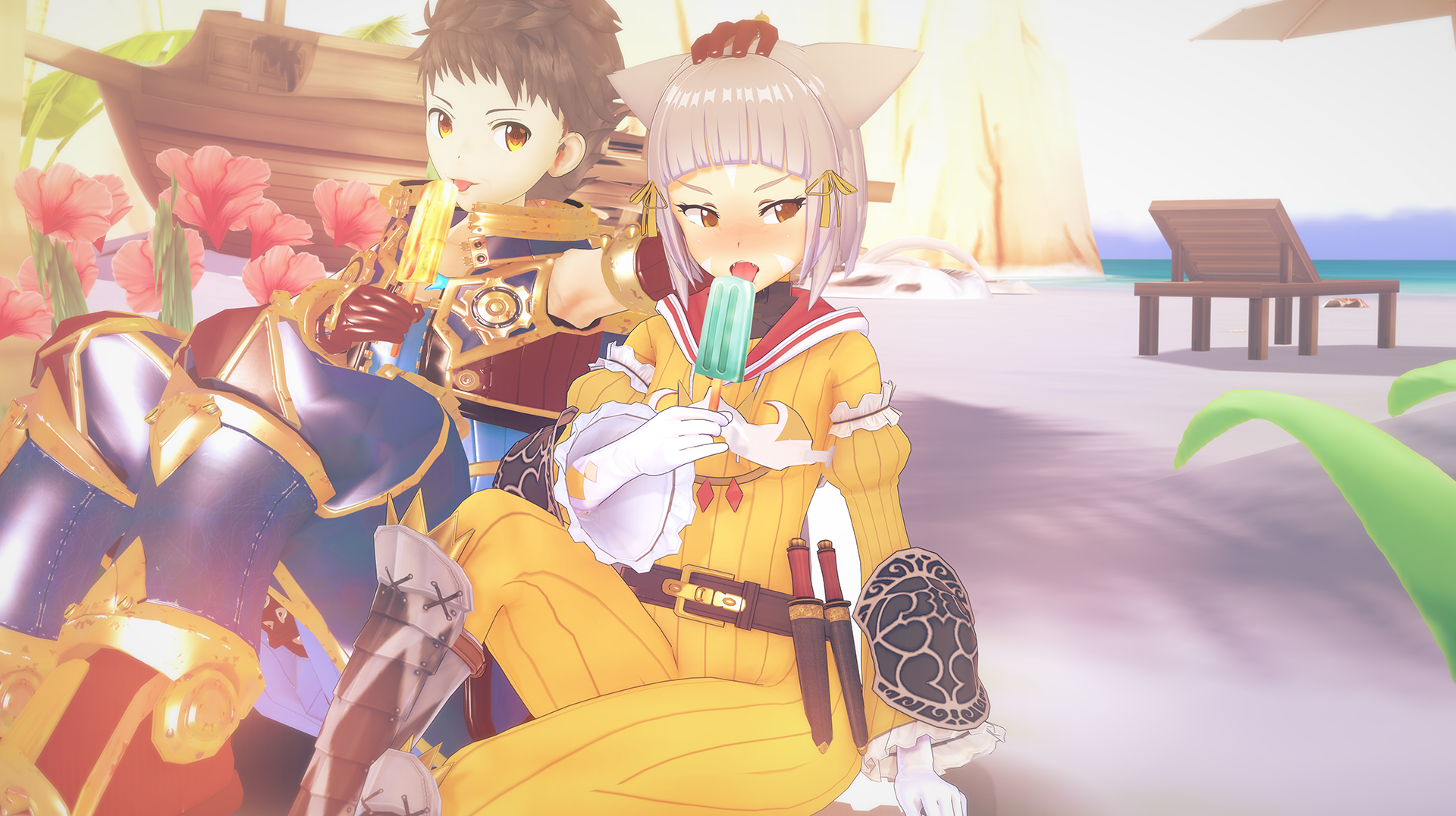 Summer headpats | Scrolller