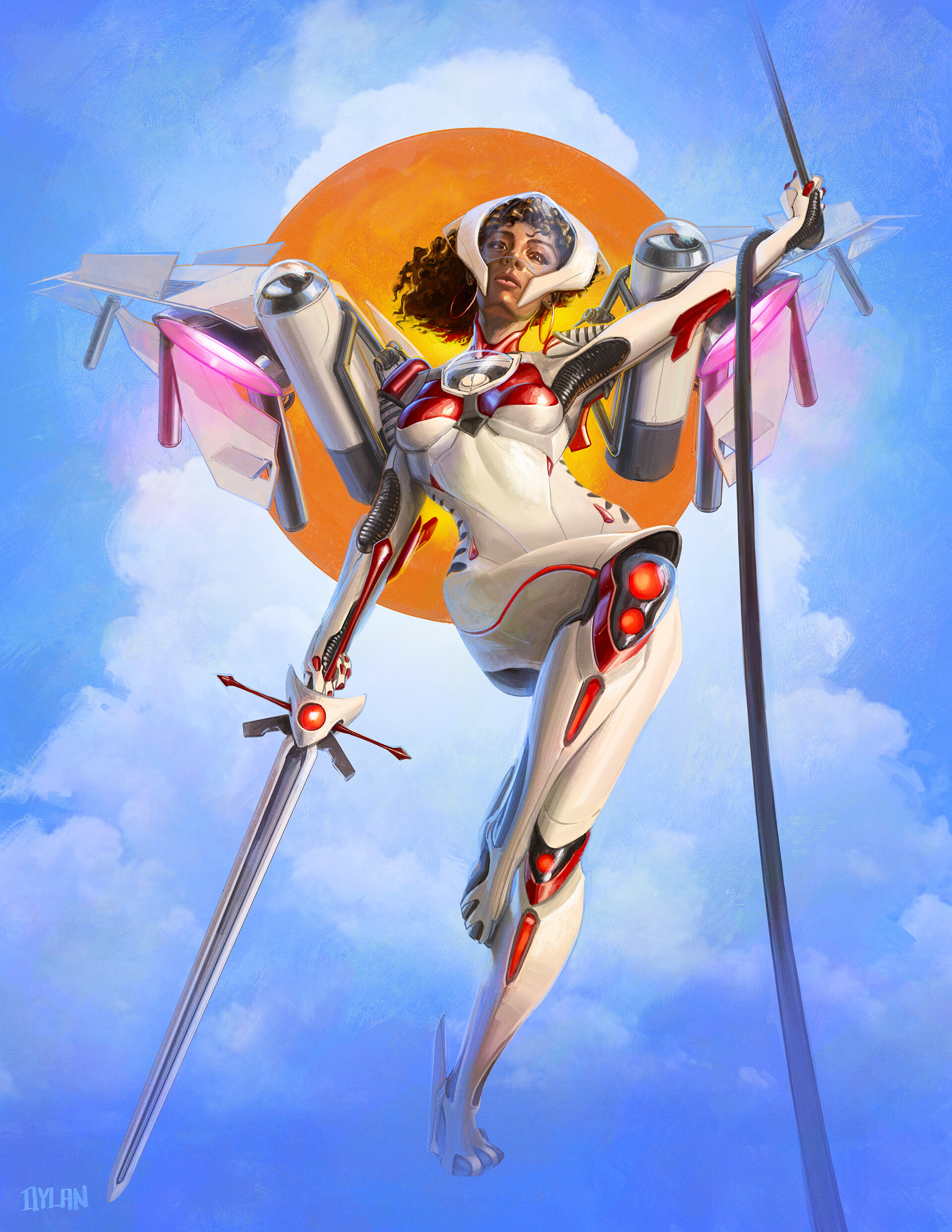 Sun Maiden by Dylan Aldaine | Scrolller