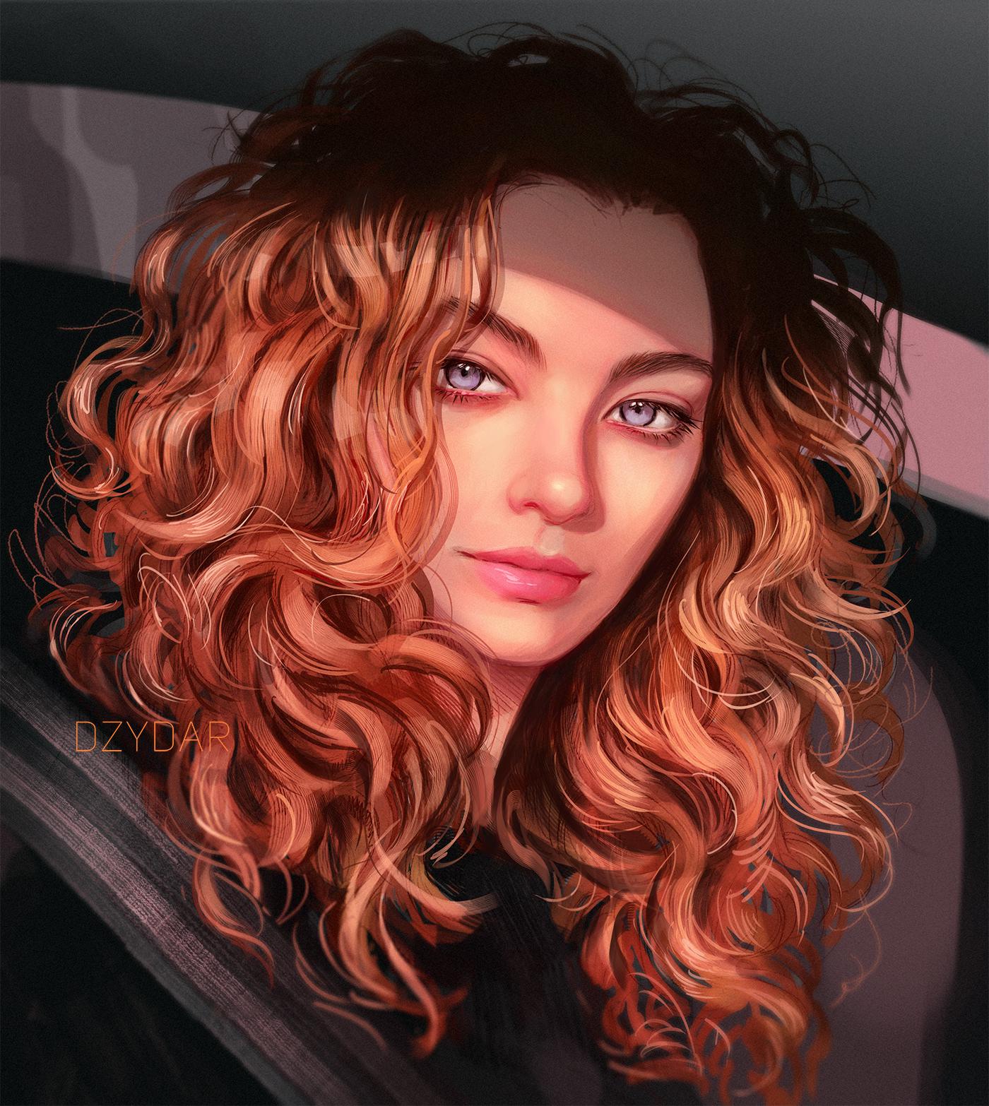 Sunset, Dzydar, digital art, 2021 | Scrolller