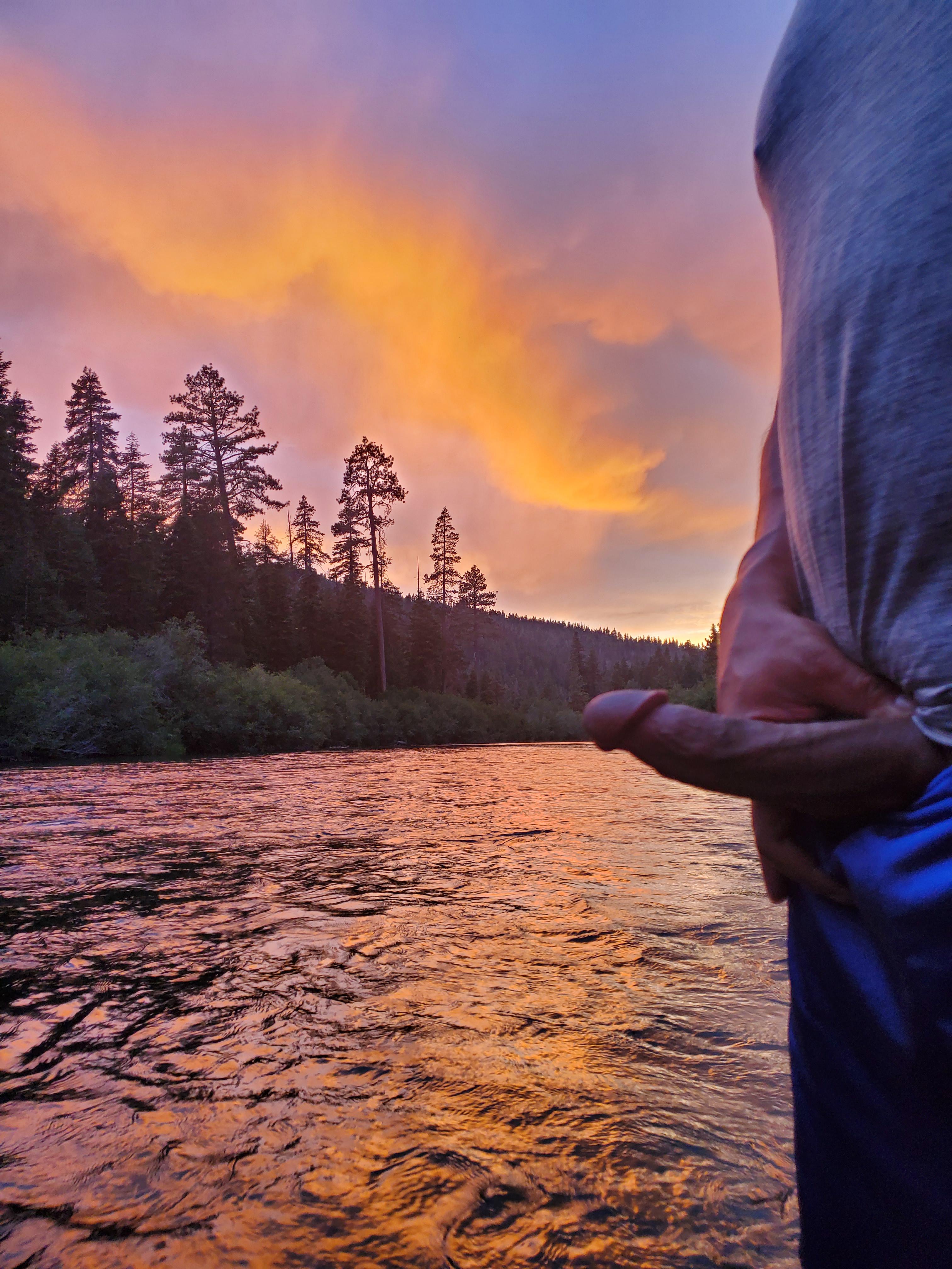 Sunset riverside hike | Scrolller