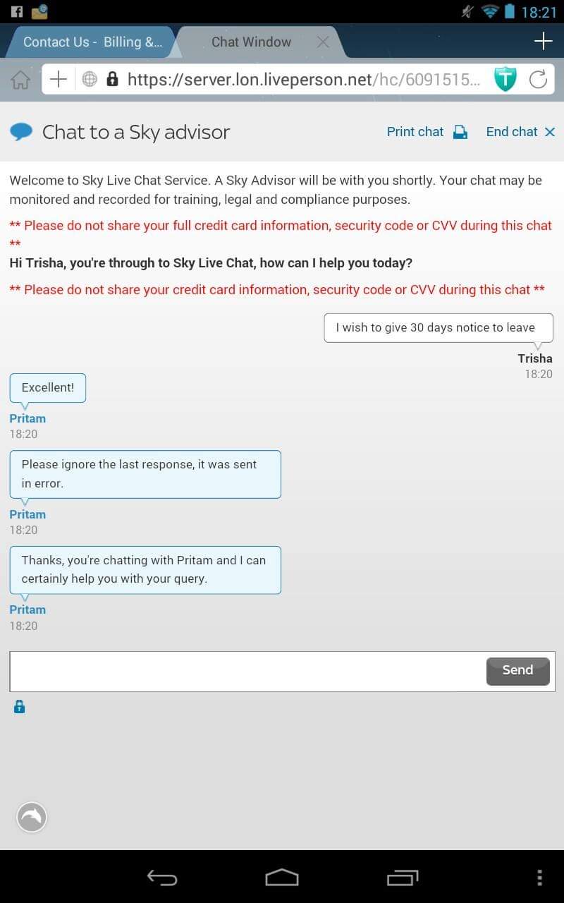 Super helpful staff at Sky | Scrolller