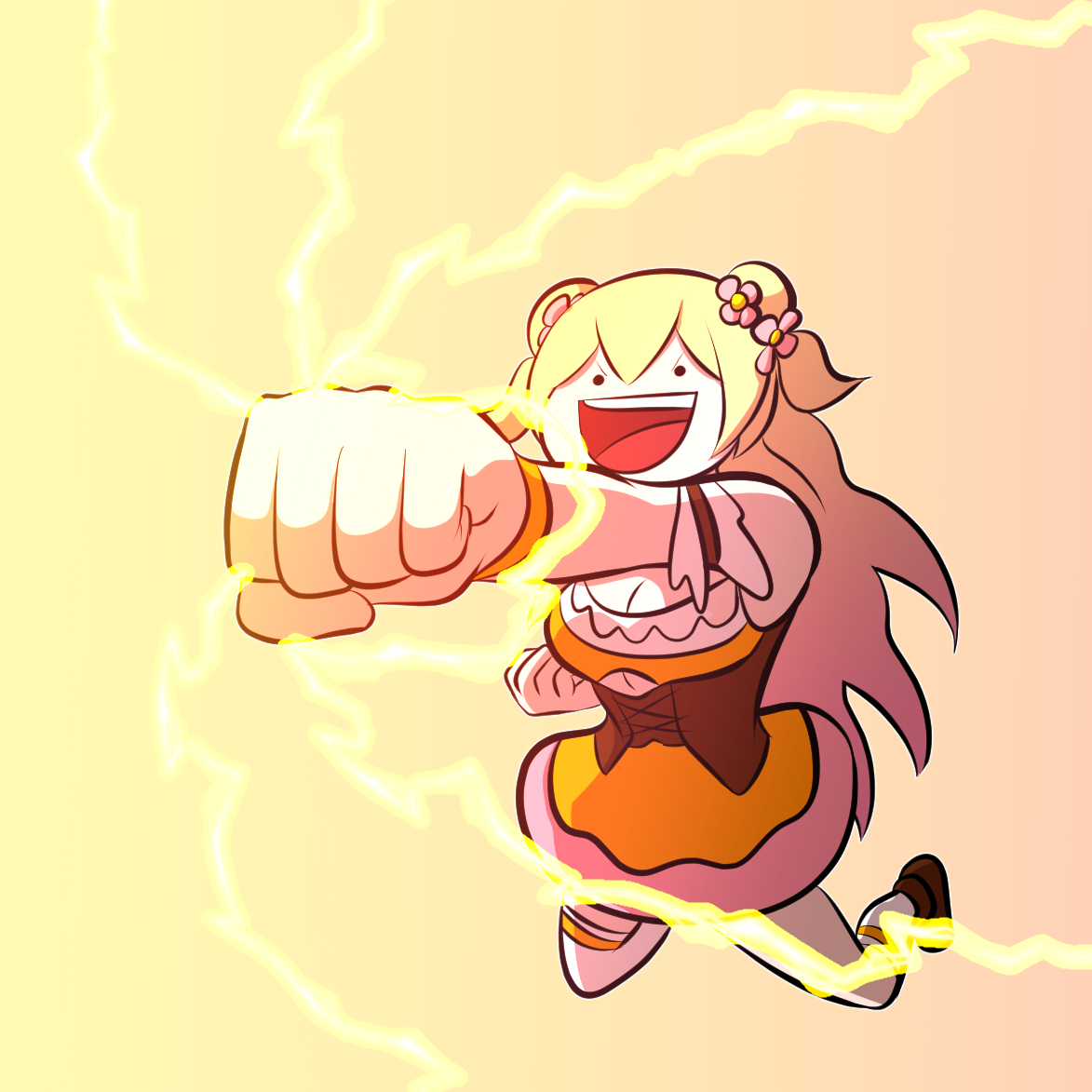SUPER NENE PUNCH!!!! | Scrolller