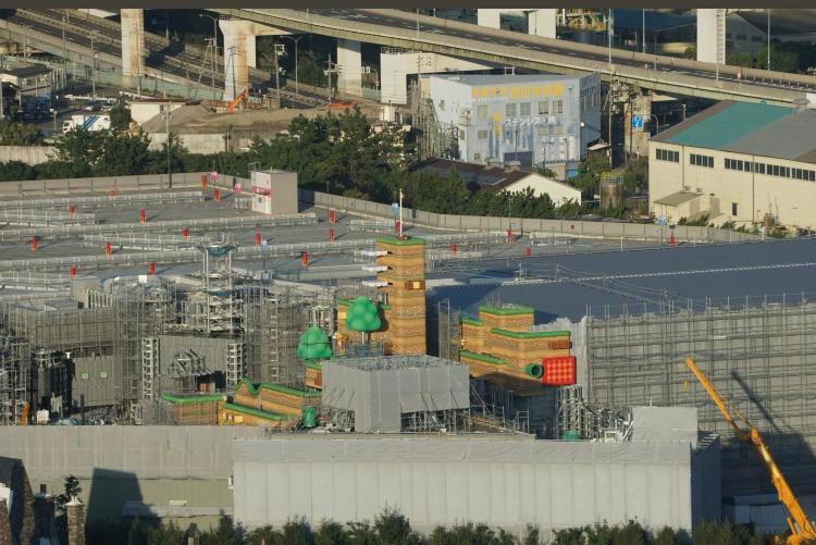 Super Nintendo World construction progress at Universal Studios Japan | Scrolller