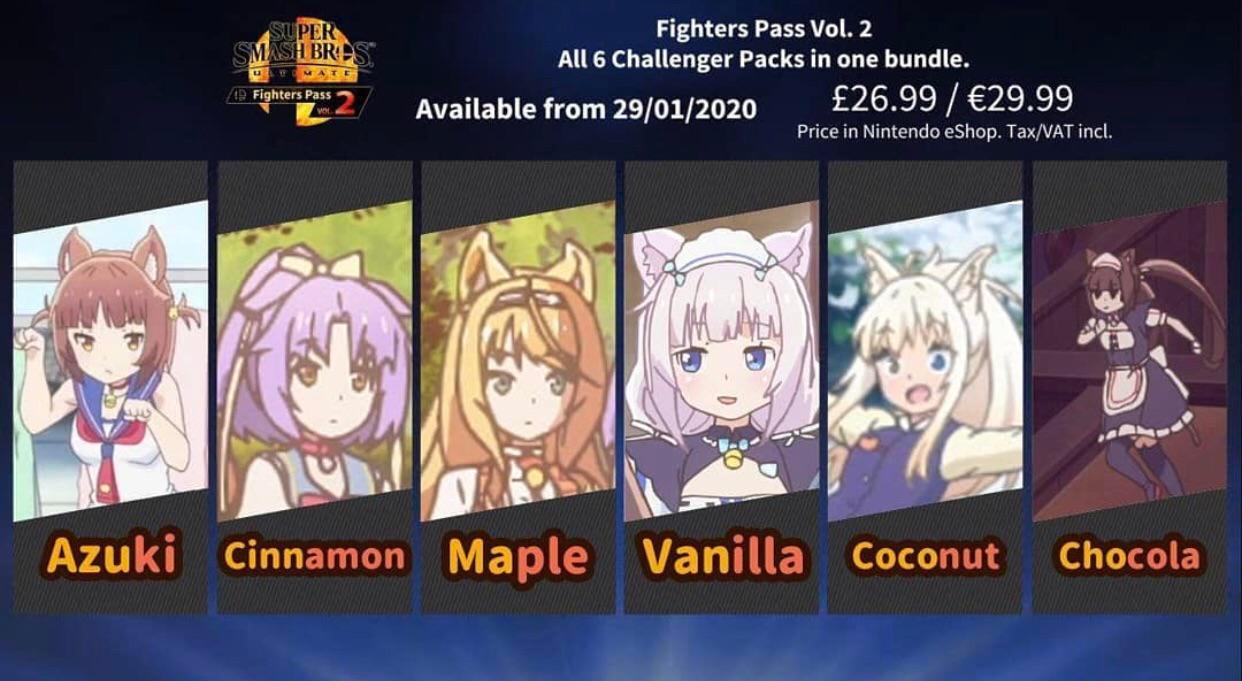 Super smash bro’s nekopara DLC | Scrolller