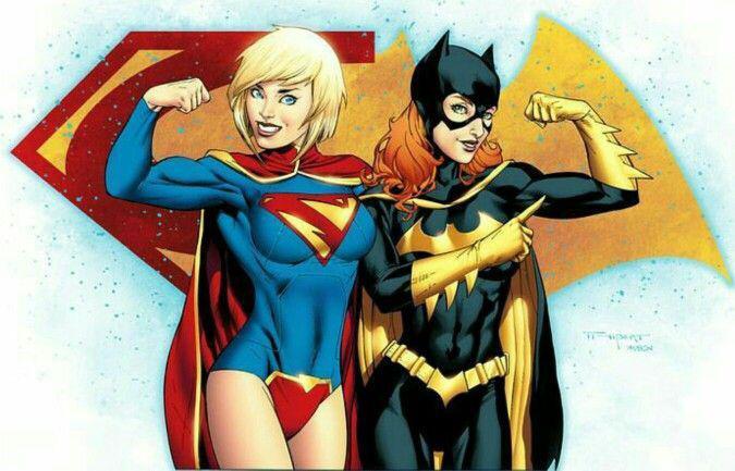 Supergirl And Batgirl Scrolller