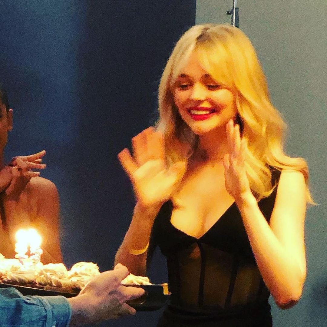 Surprise on set. | Scrolller