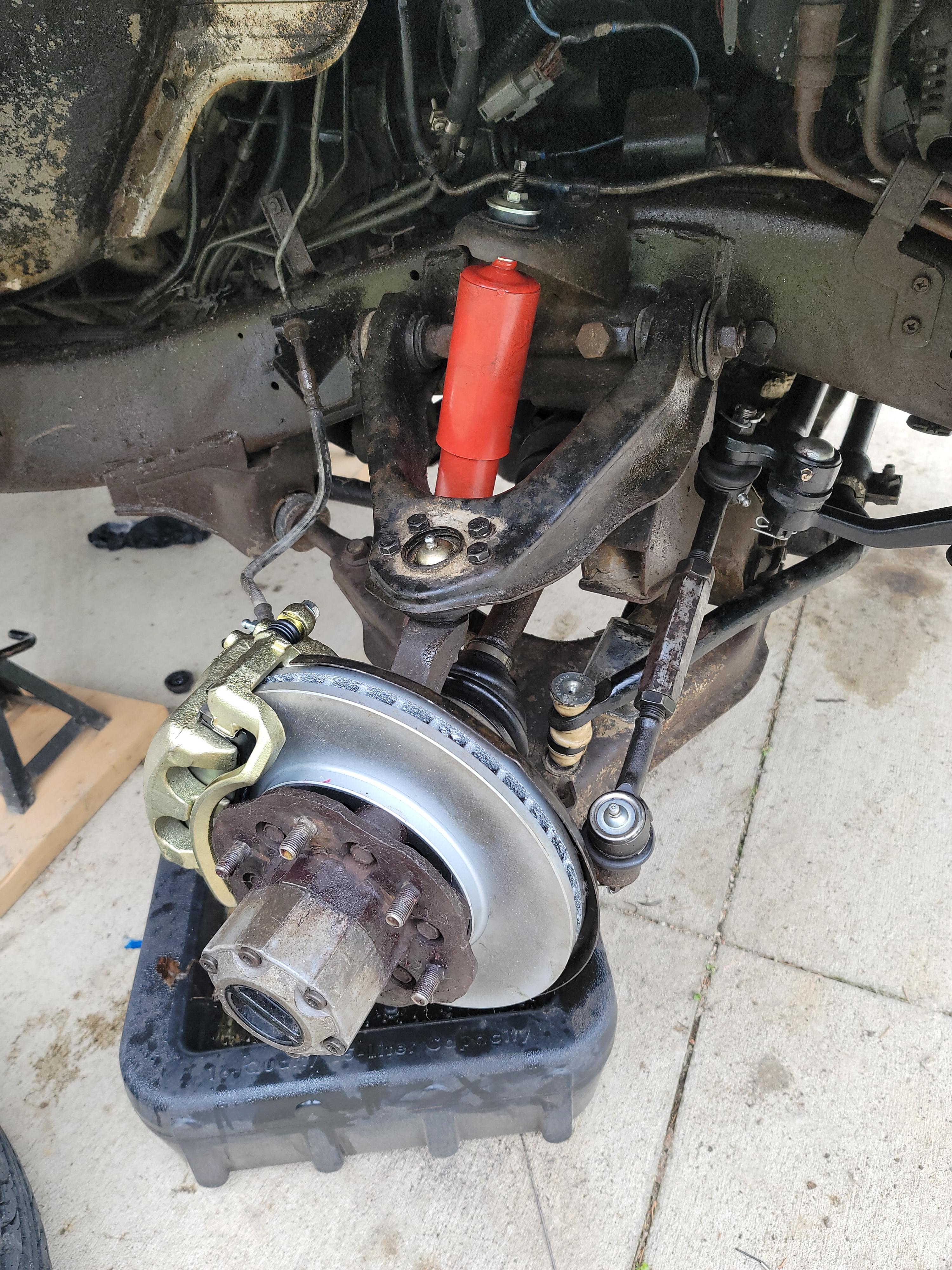 Suspension and brake overhaul complete. | Scrolller