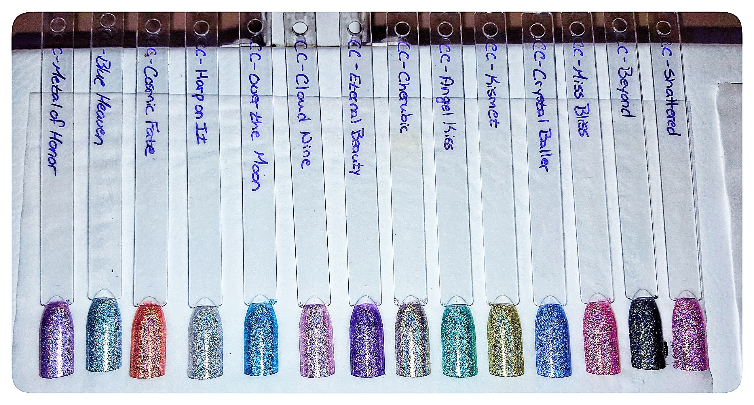 Swatching my collection of Color Club Halo Hues | Scrolller