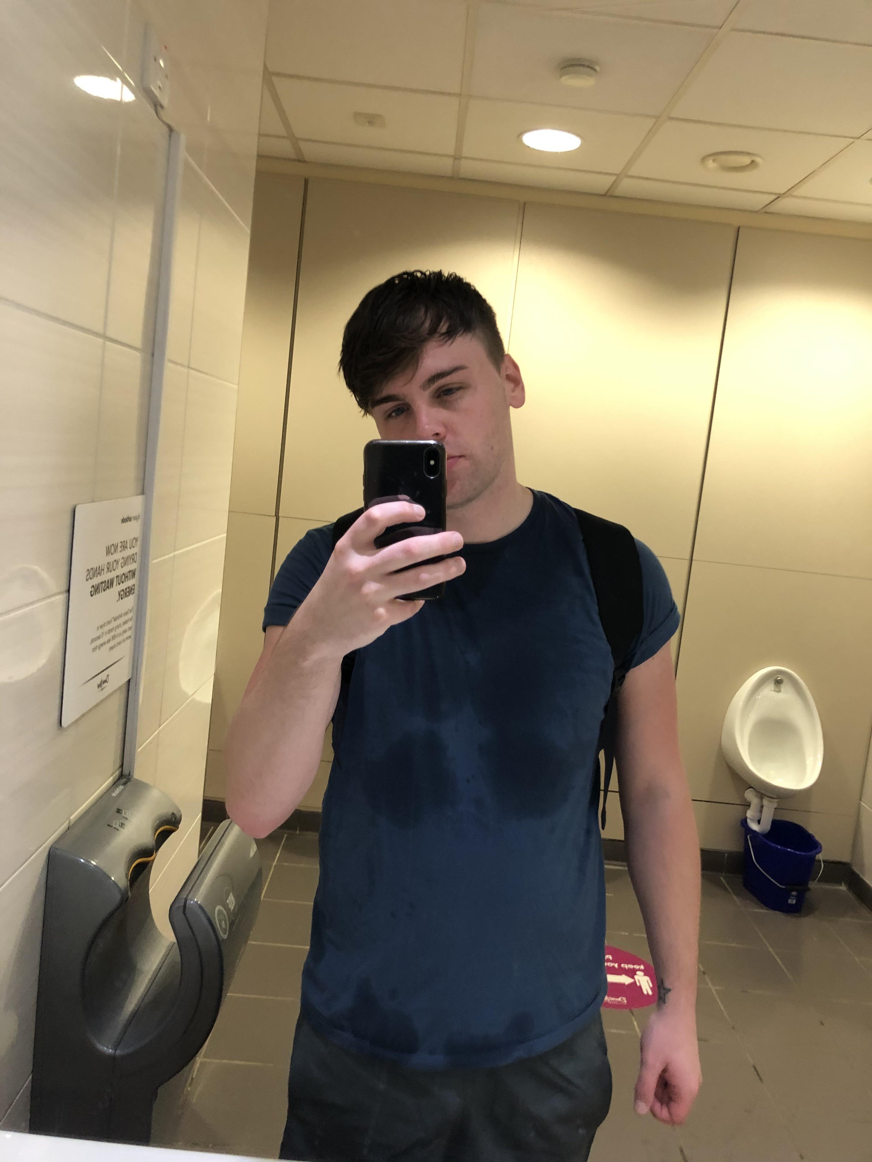 Sweaty Af After The Gym Scrolller