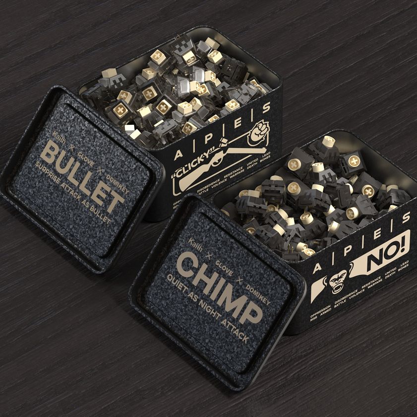 Switches for ZHOU75 Keyboard - Bullet and CHIMP | Scrolller